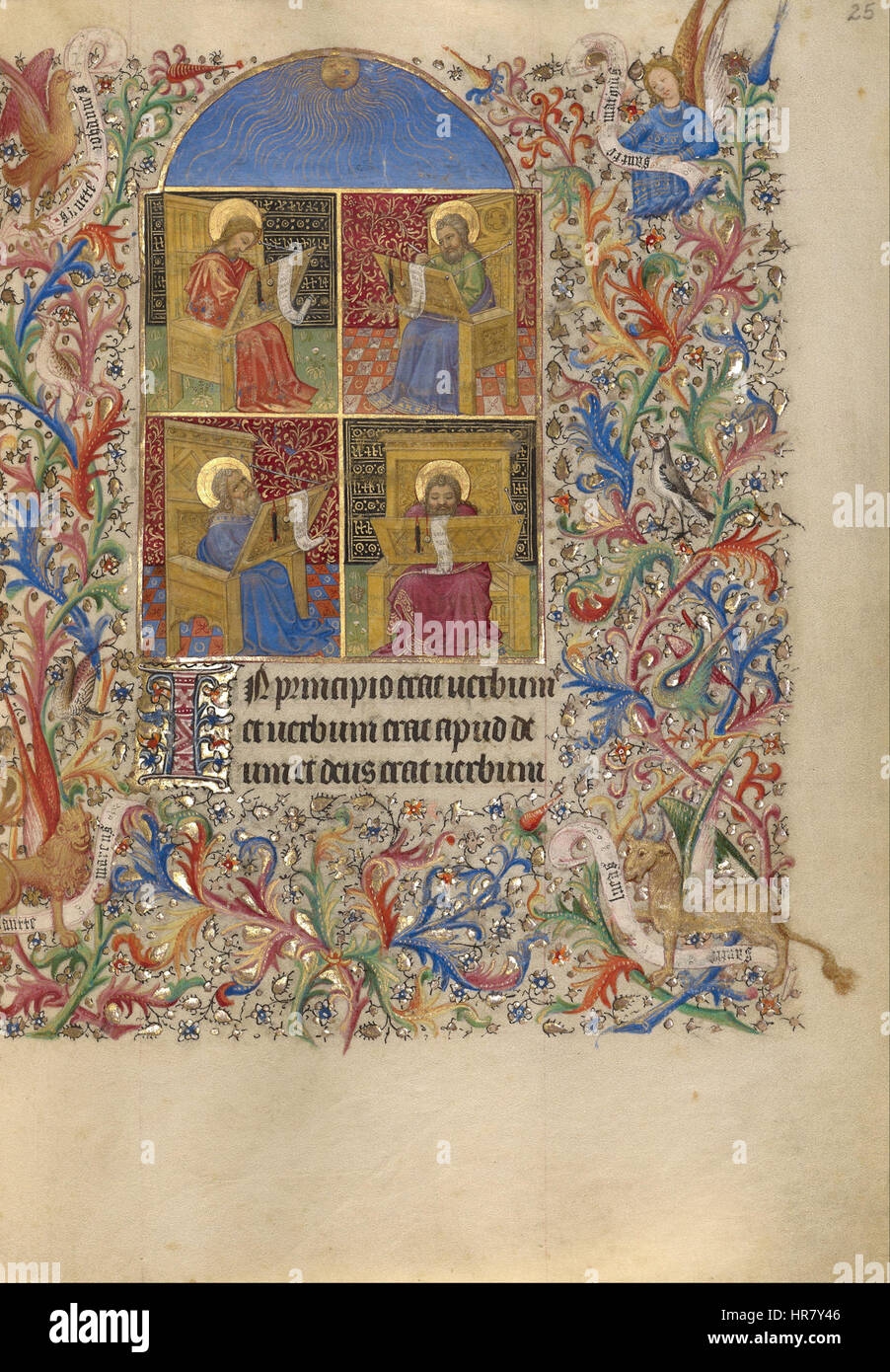 The Four Evangelists by the Spitz Master is a series of paintings ...