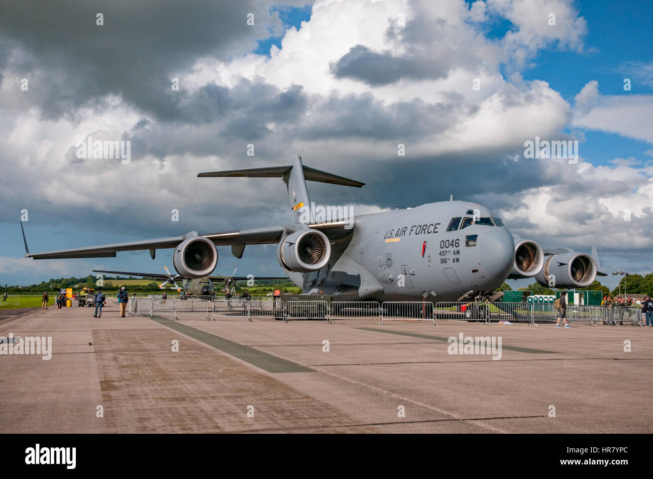United States Air Force Boeing C-17 Globemaster on static display at ...