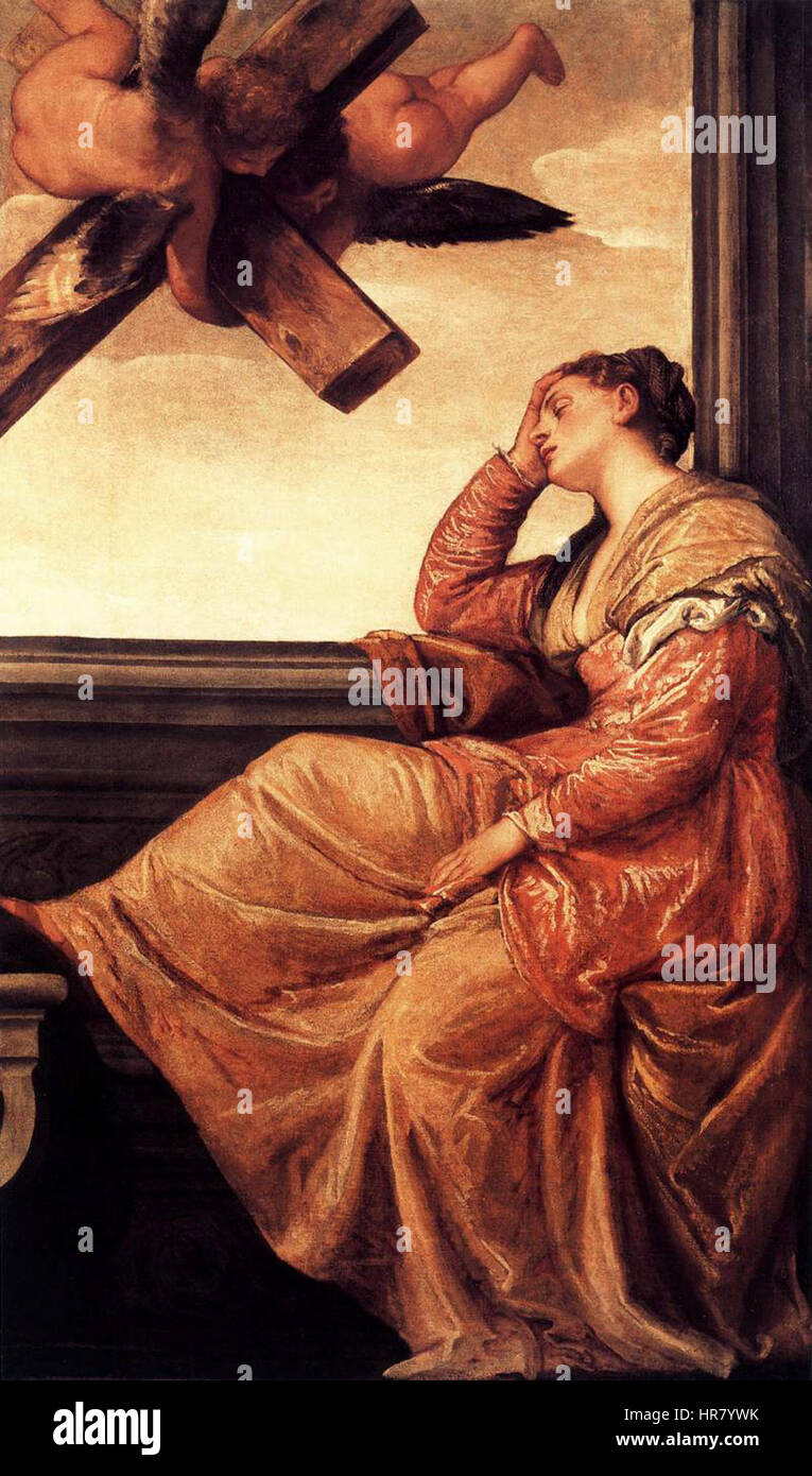 The 'Vision of Saint Helena' by Paolo Veronese depicts the saint’s ...
