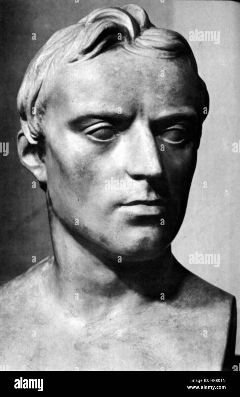 The 1802 portrait of Friedrich Schiller by August Wilhelm Tieck ...