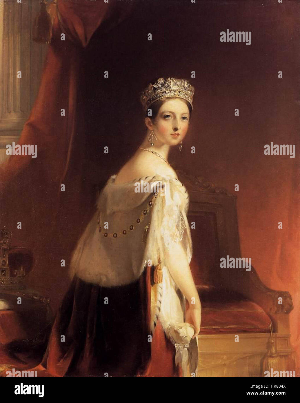 Queen victoria royal portrait hi-res stock photography and images - Alamy