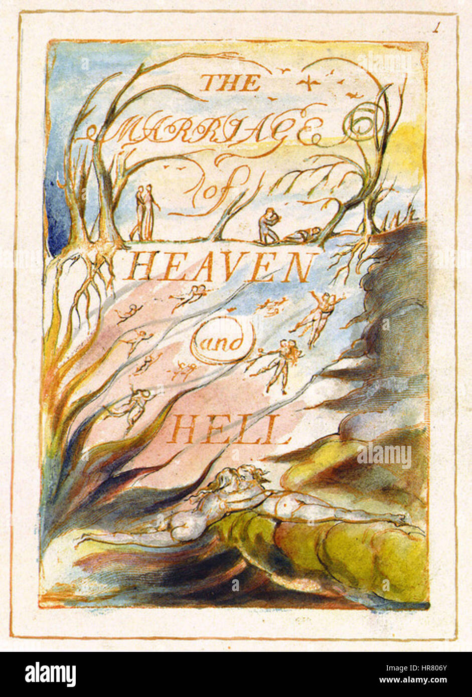 'The Marriage of Heaven and Hell' is a work by William Blake, dated ...