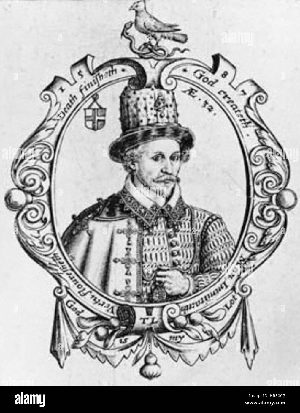 Thomas Lant in 1587 Stock Photo - Alamy