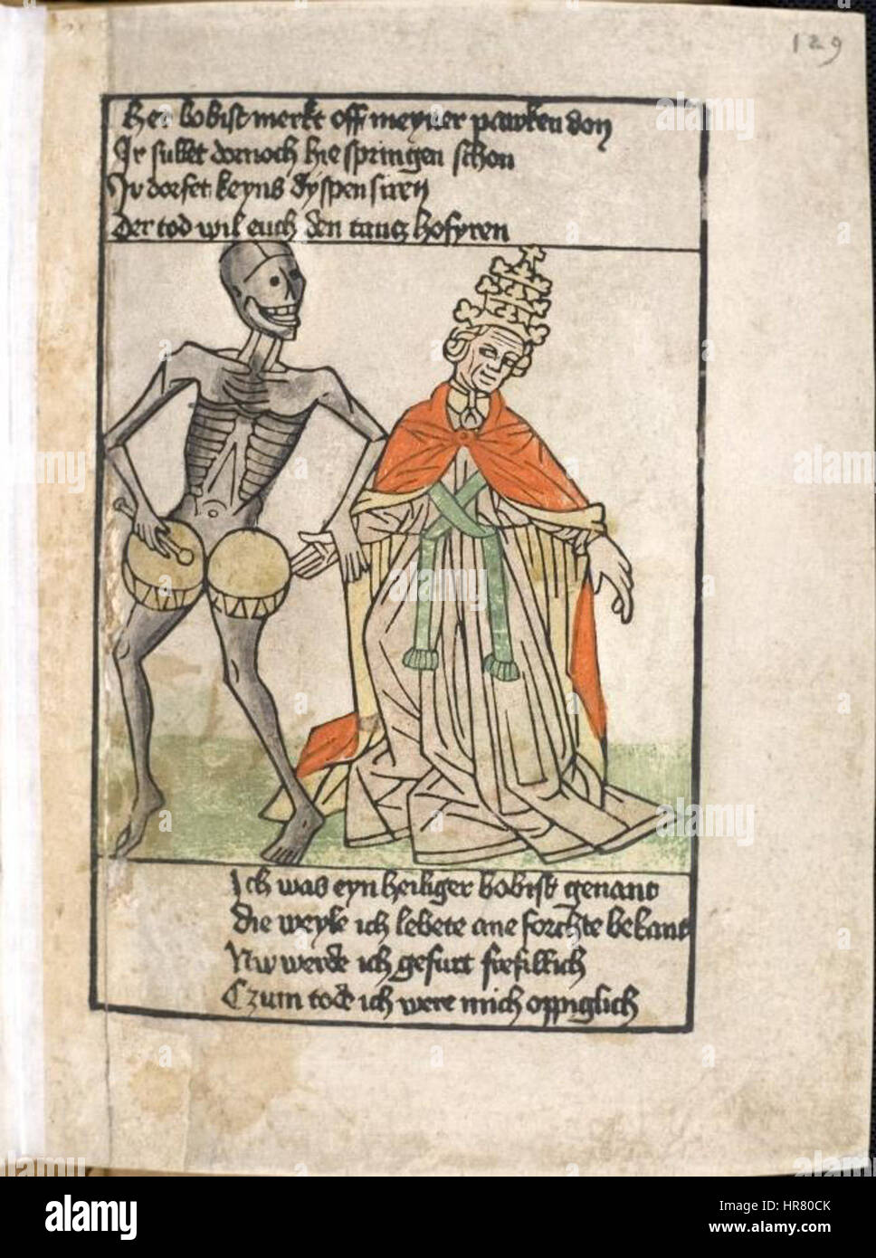 Medieval moral art hi-res stock photography and images - Alamy