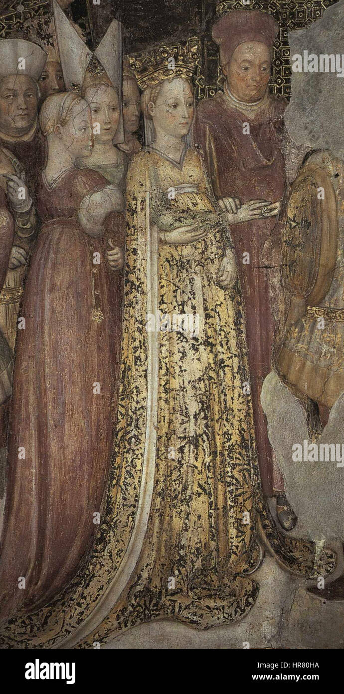 Theodelinda married Agilulf (detail Stock Photo - Alamy