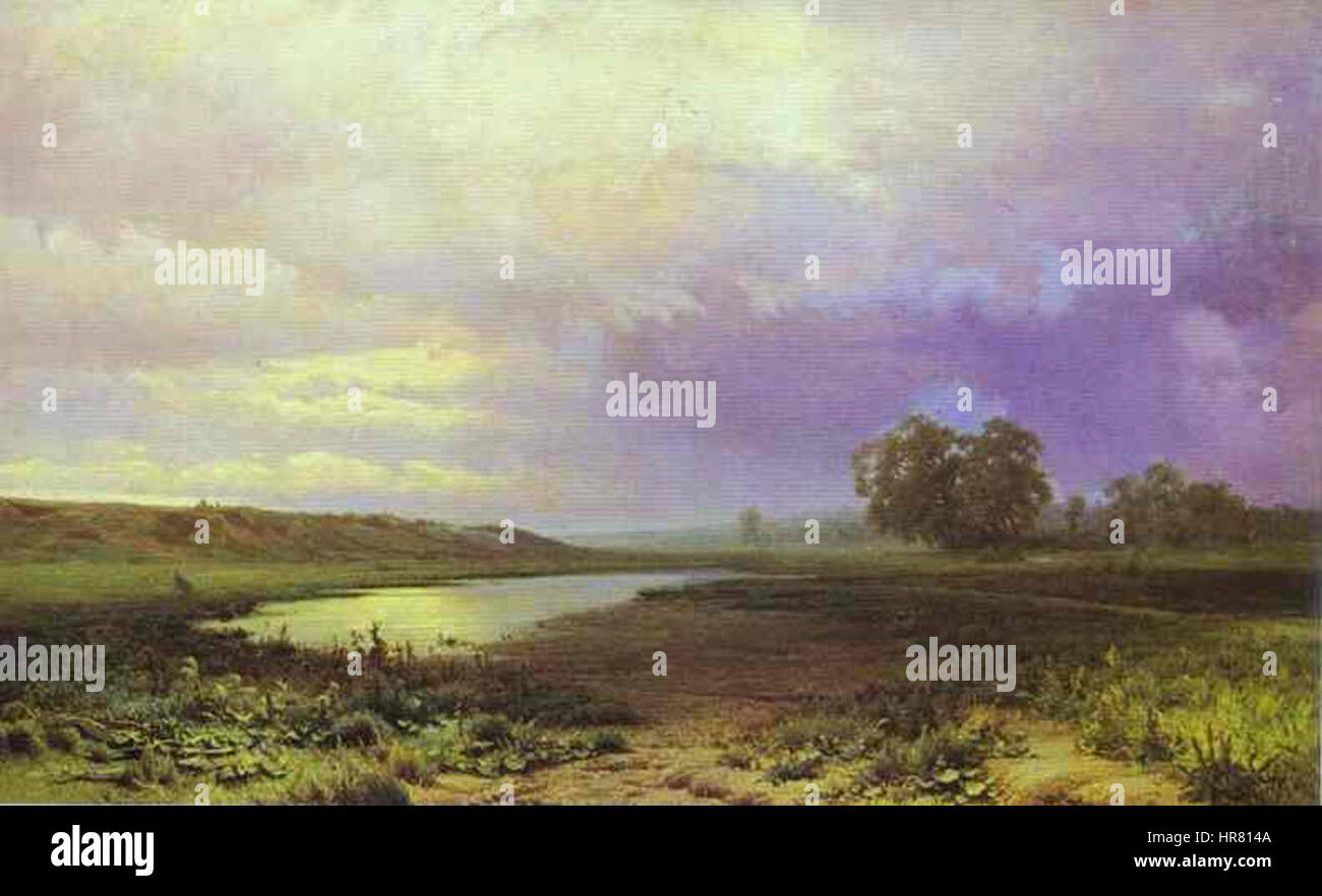Vasilyev wet medow Stock Photo - Alamy