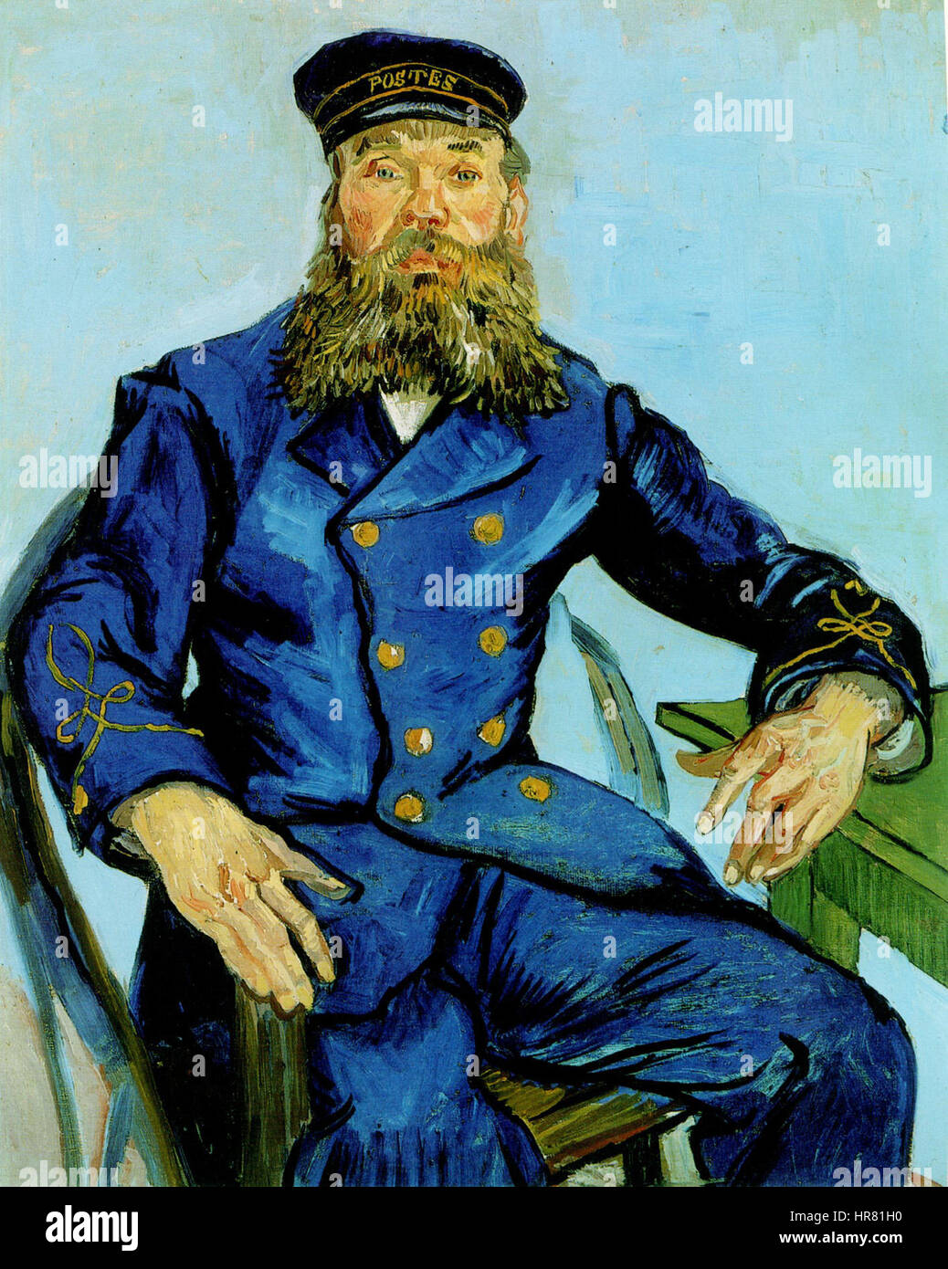 Vincent Van Gogh Joseph Roulin Stock Photo - Alamy