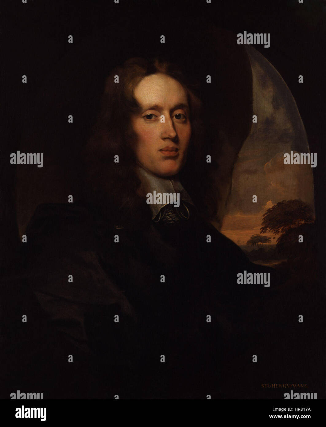 This portrait, formerly attributed to Sir Henry Vane the Younger, was ...