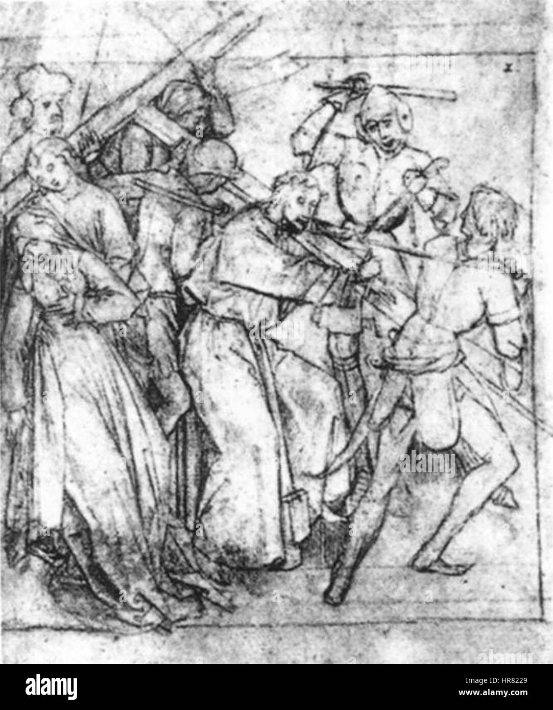 Vrancke van der Stockt Christ Carrying the Cross Stock Photo - Alamy