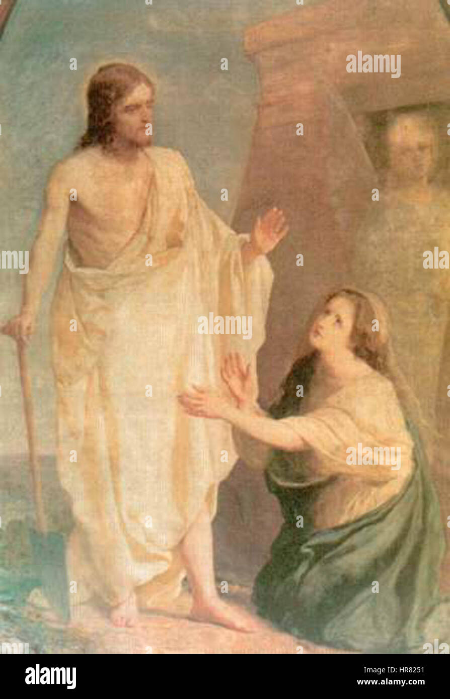 Mary magdalene resurrection jesus hi-res stock photography and images ...