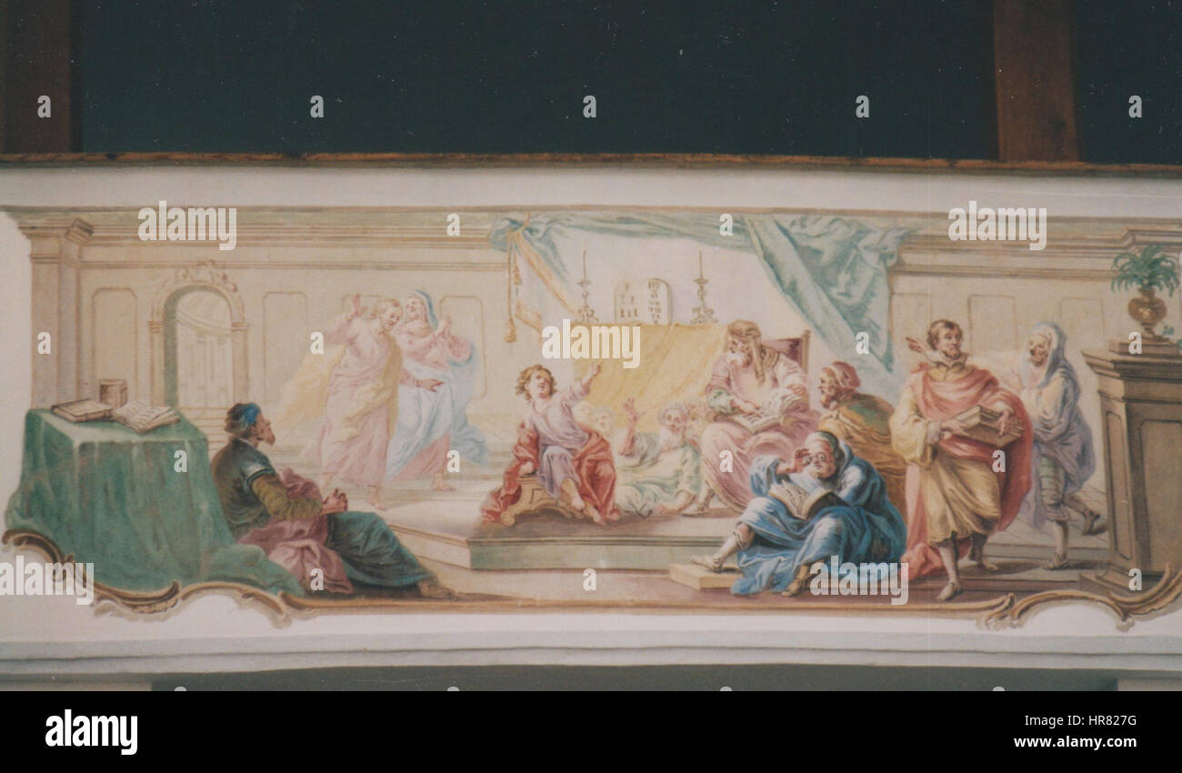 The Wallfahrtskirche Allerheiligen in Jettingen-Scheppach is a Roman ...