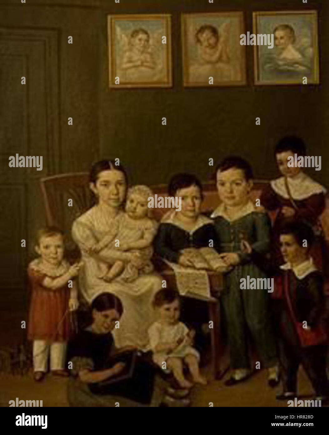 Wendelin Moosbrugger, Die Kinder des Joseph Beutter-Gehring, 1831 Stock ...