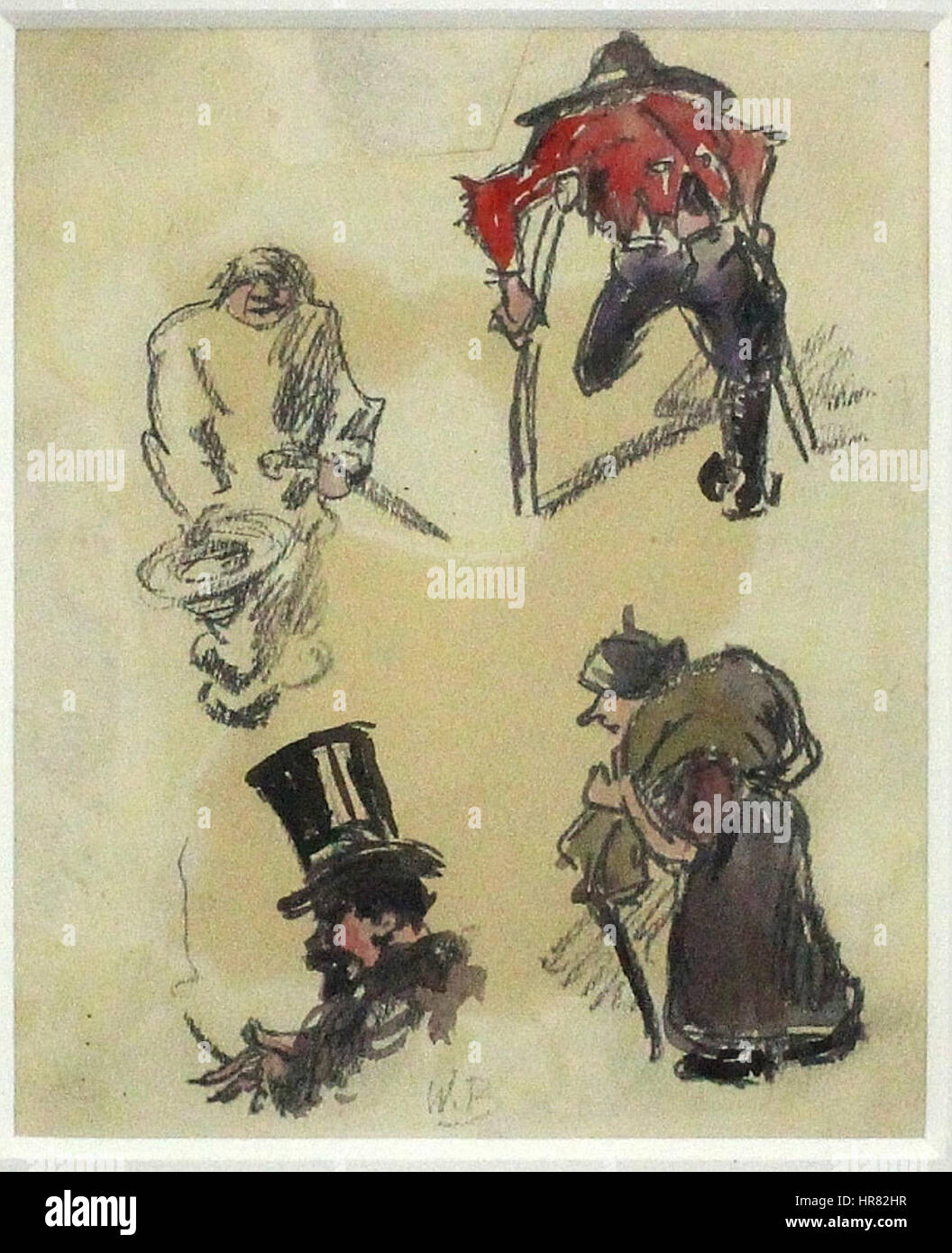 Drawing by wilhelm busch hi-res stock photography and images - Alamy