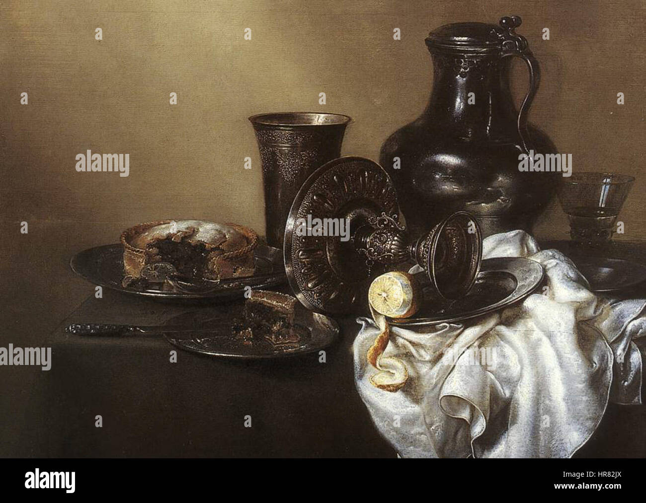 Willem Claesz. Heda - Still-Life - WGA11247 Stock Photo - Alamy