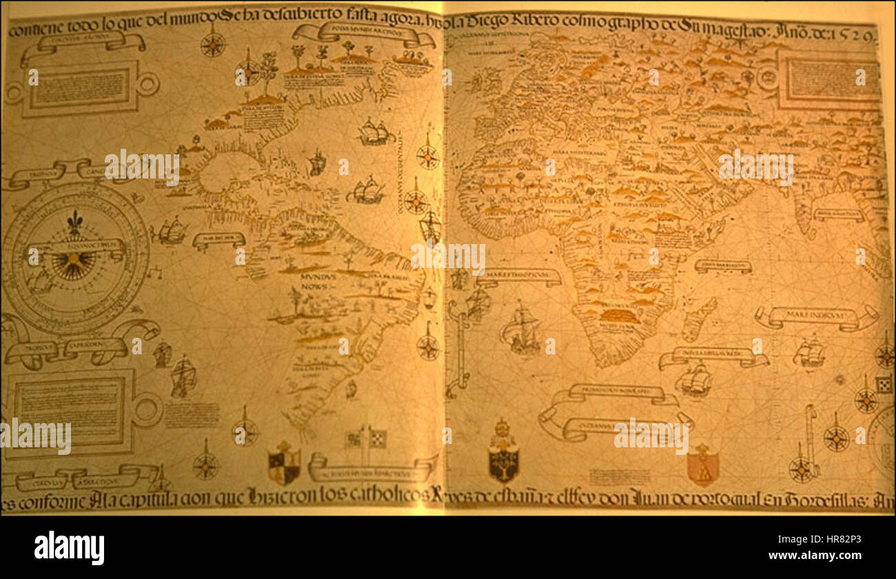 Worldmap 1529 hi-res stock photography and images - Alamy