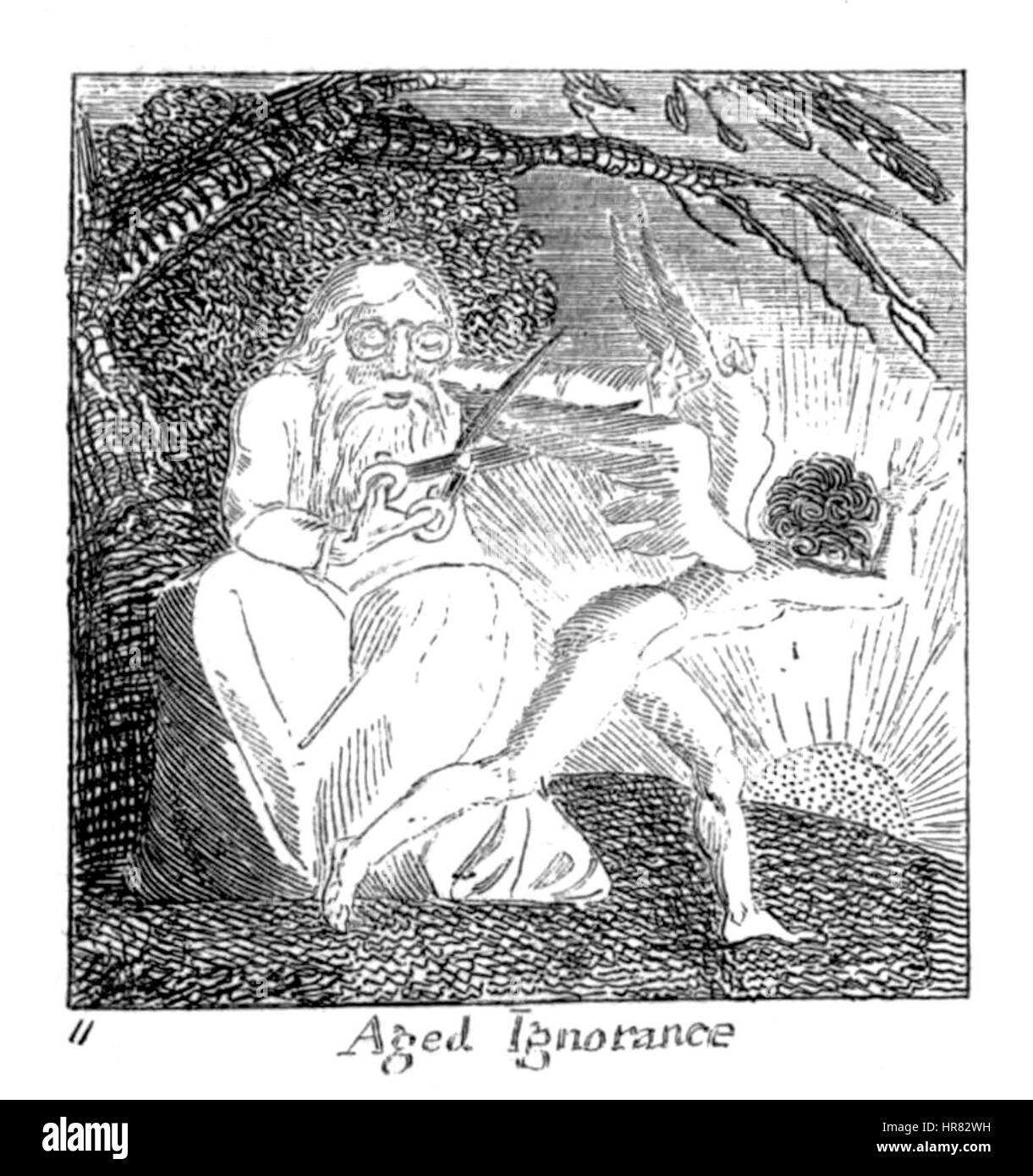 William Blake, painter and poet (page 28c Stock Photo - Alamy