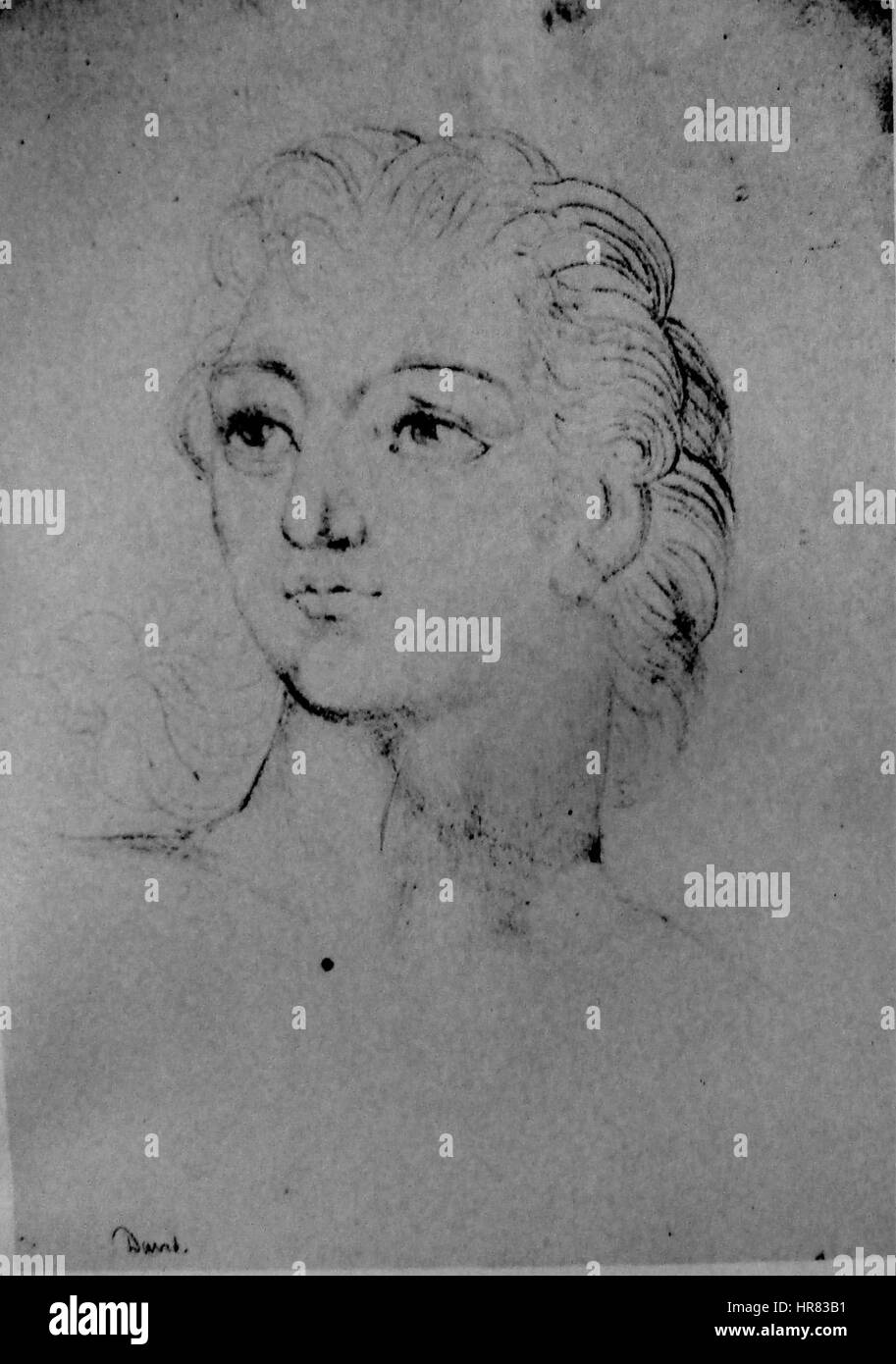 William Blake - David, Butlin 698 c 1819-20 254x180mm - F Bailey ...