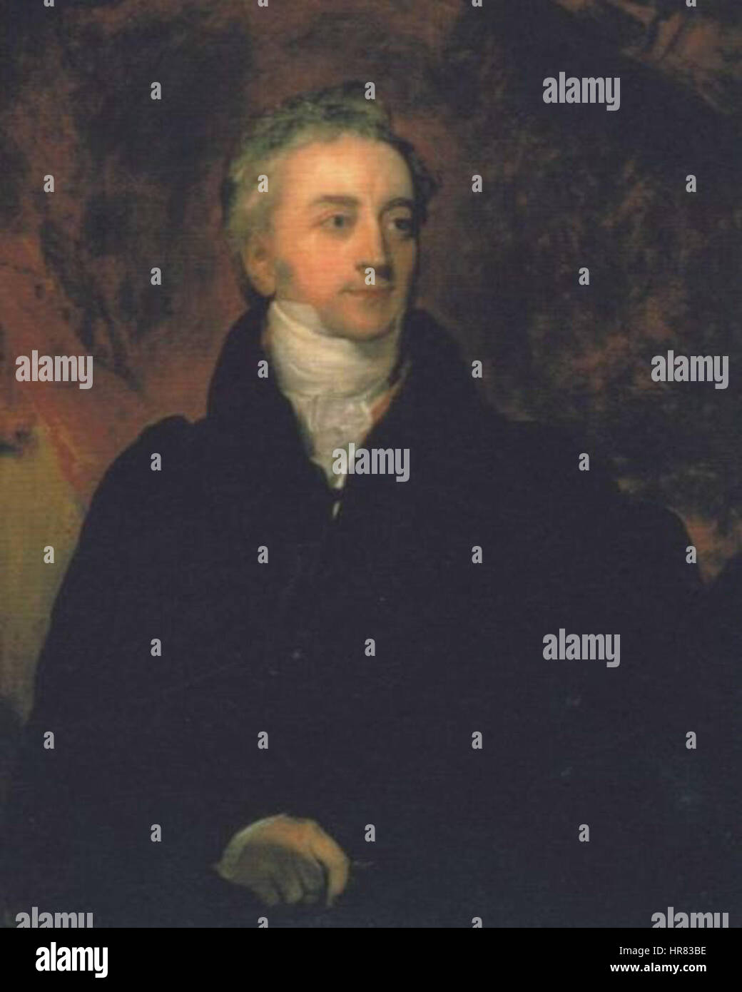 Young Thomas Lawrence Stock Photo - Alamy