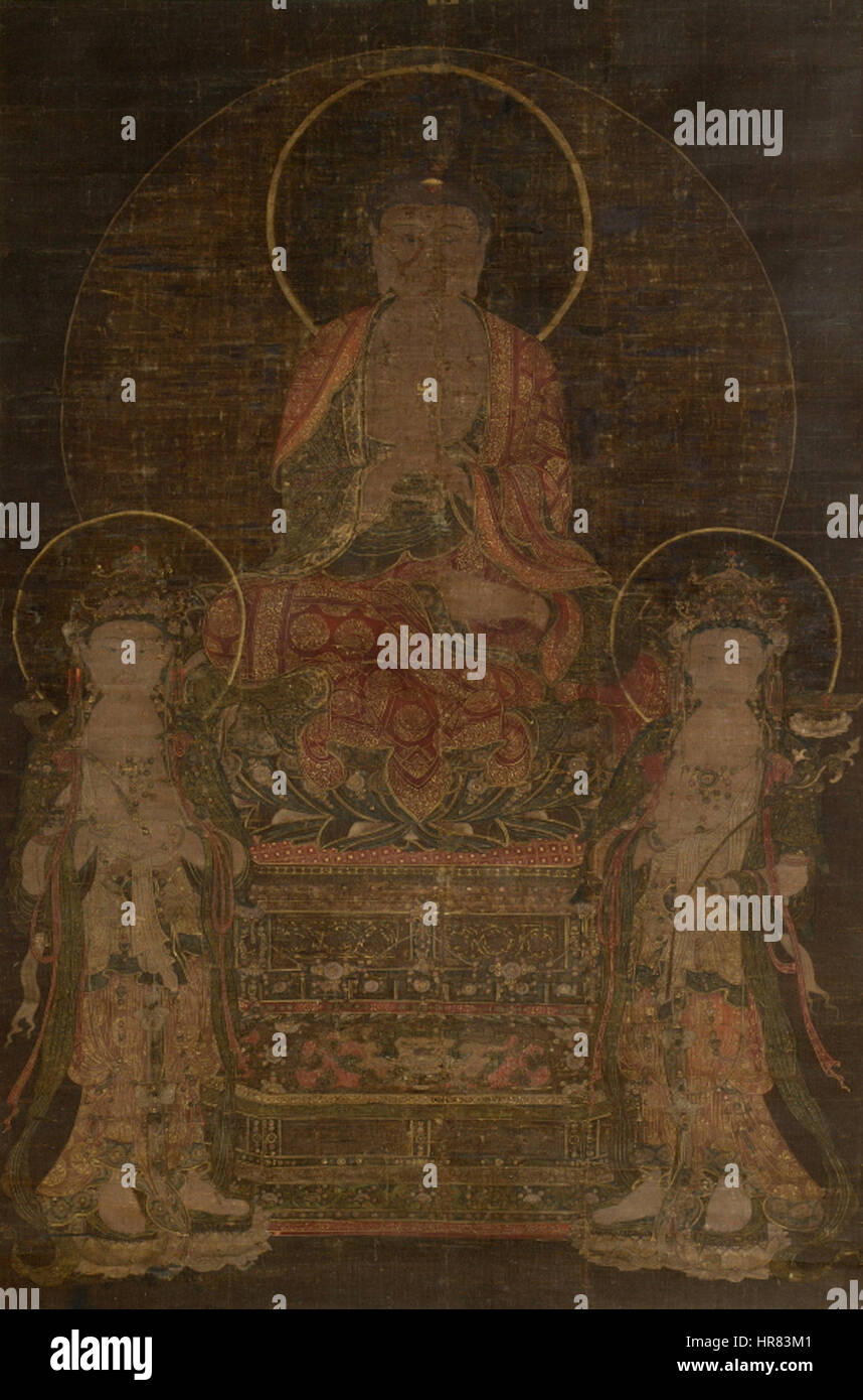 The Vairocana Triad in Cologne is a significant Buddhist artwork that ...