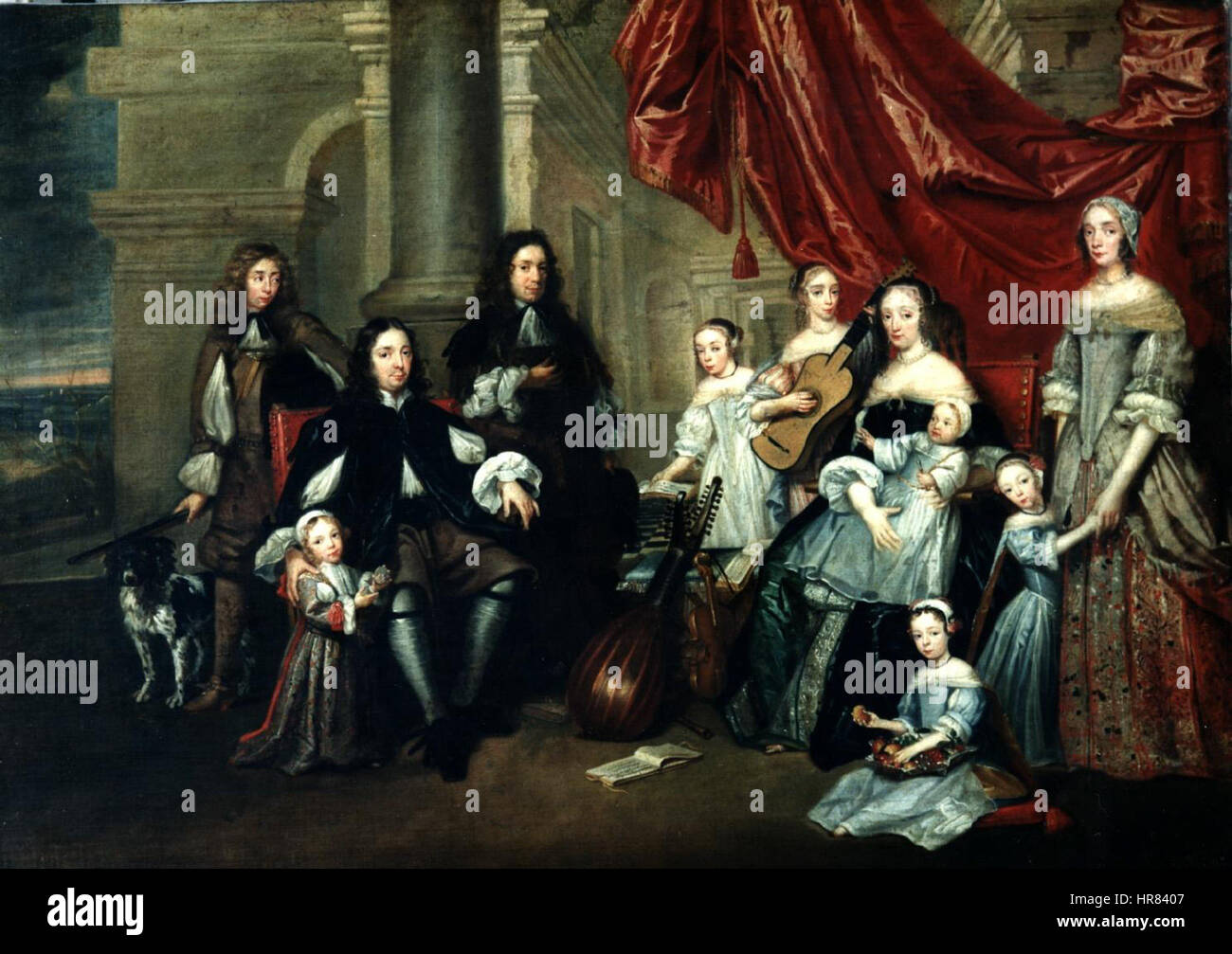 'Volders-grupo de familia' is a painting by Flemish artist Frans ...