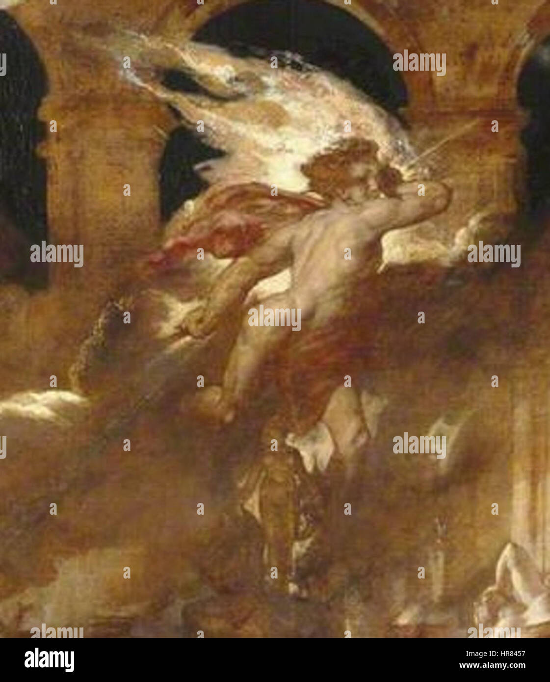 'The Destroying Angel' depicts an angelic figure, often associated with ...