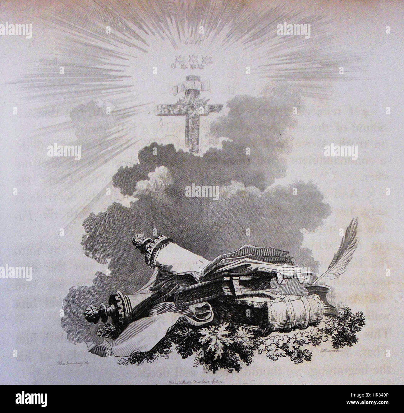 Vignette by Loutherbourg for the Macklin Bible 127 of 134. Bowyer Bible ...