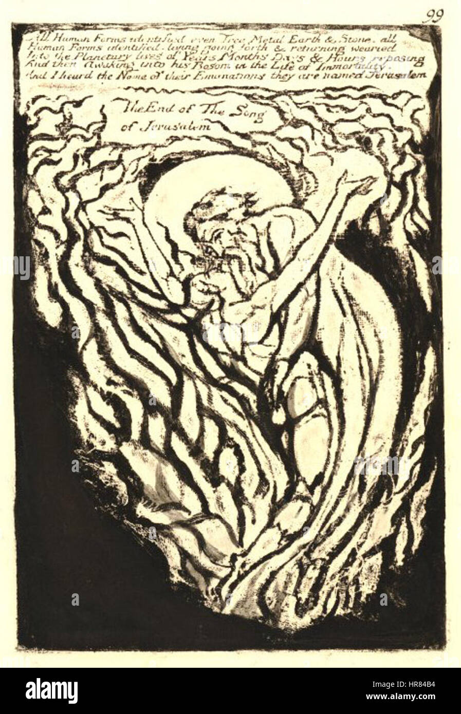 'Plate 99' from William Blake's 'Jerusalem' explores the spiritual and ...