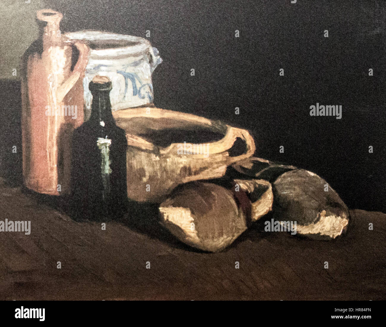 Still Life with Clogs and Pots - My Dream Stock Photo - Alamy