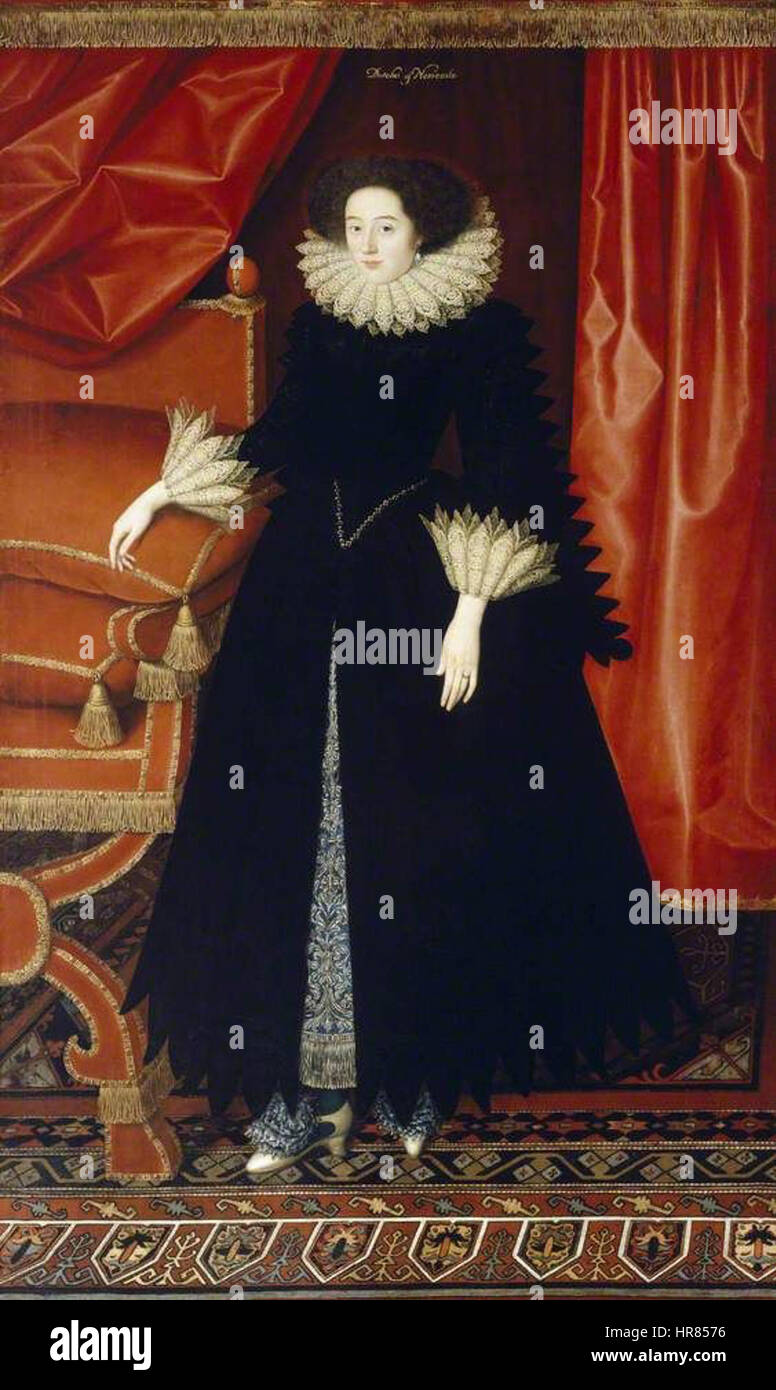 *Elizabeth Howard, 1st Countess of Newcastle* by William Larkin is an ...