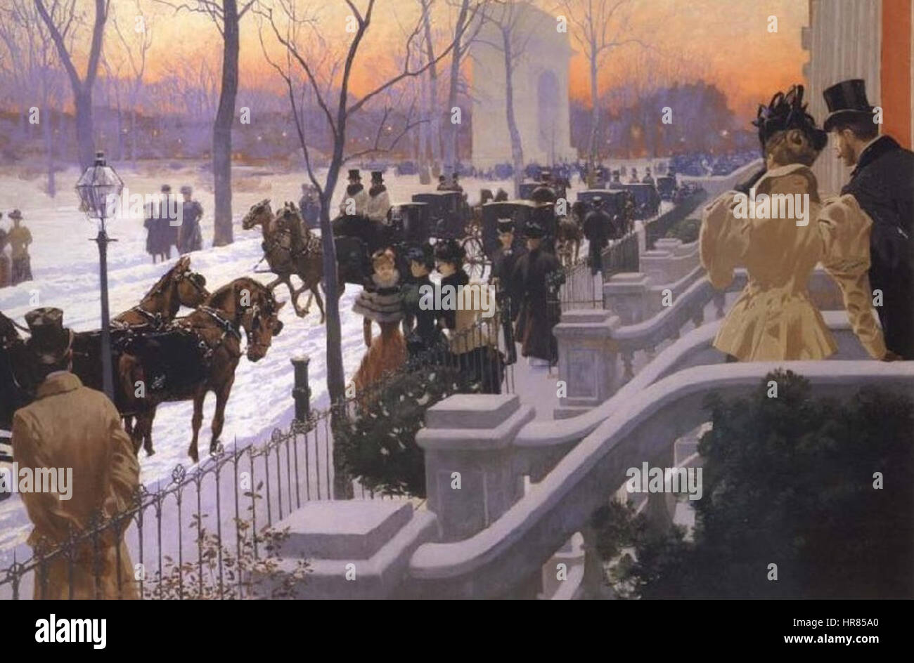 Washington Square, New York 1897 Stock Photo - Alamy
