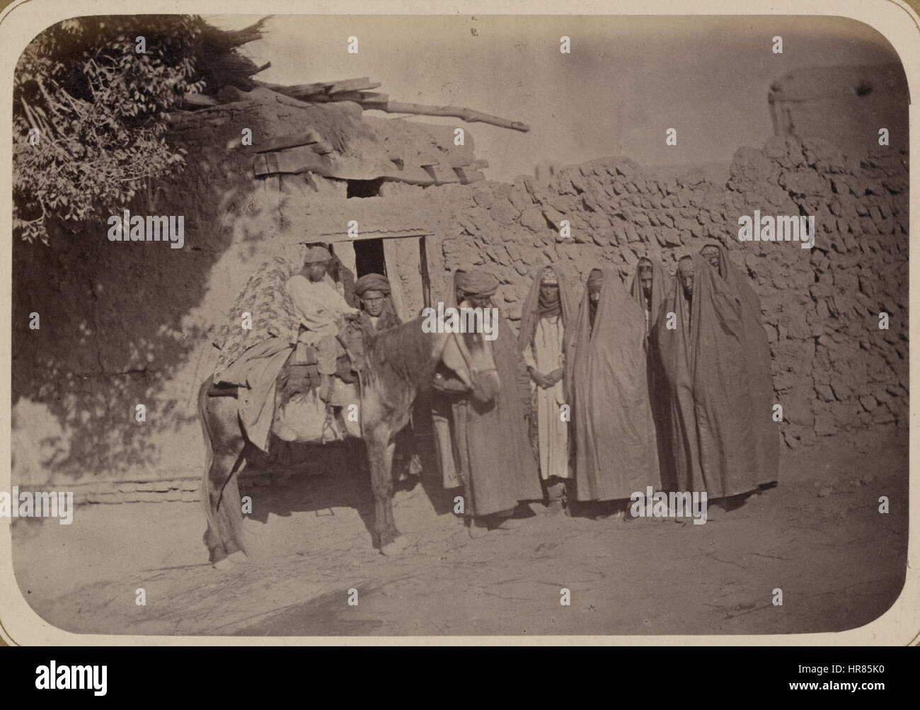 Tajik Wedding Rituals. Meeting of the Bride and Groom WDL11014 Stock ...