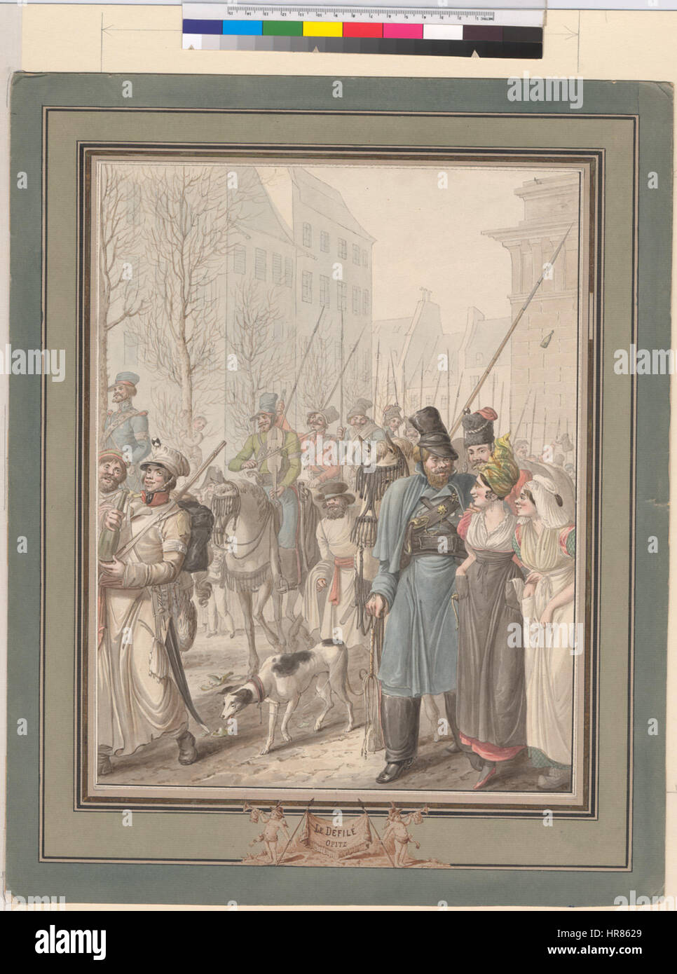 The Military Procession WDL2950 Stock Photo - Alamy