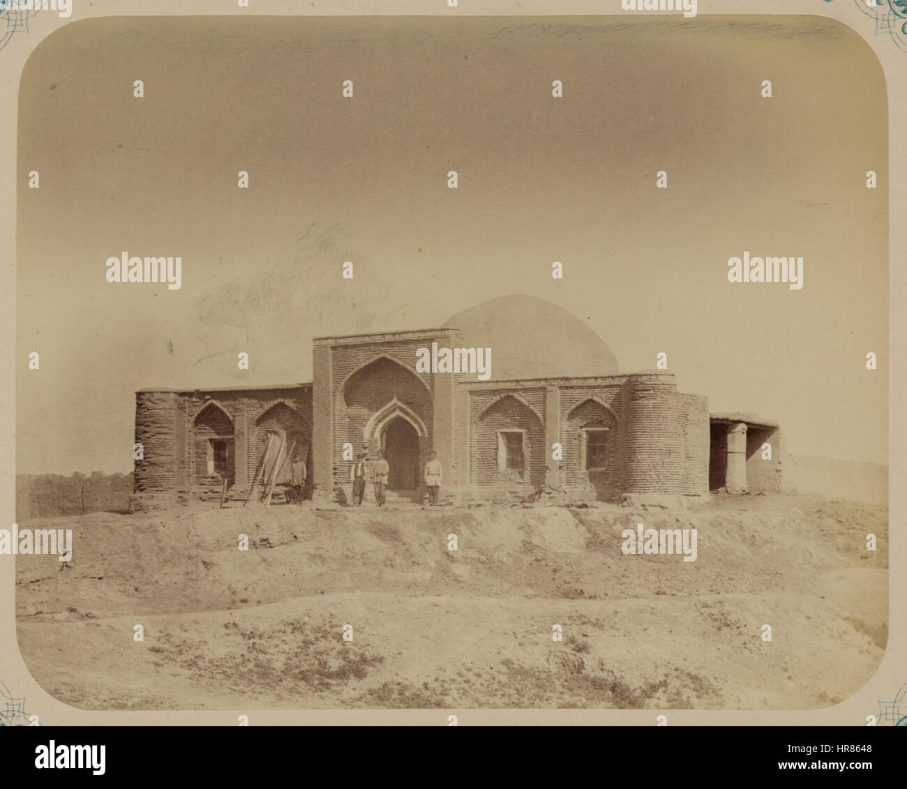 Syr-Darya Oblast. Rabat Built by Liashkar-Kush Beg Called Begler Bek on ...