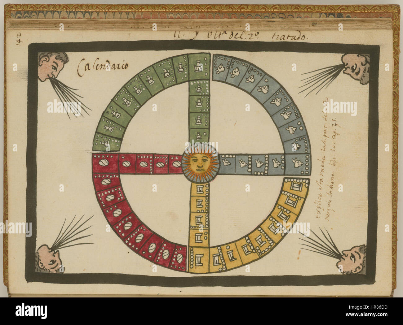 Aztec tonalpohualli calendar hi-res stock photography and images - Alamy