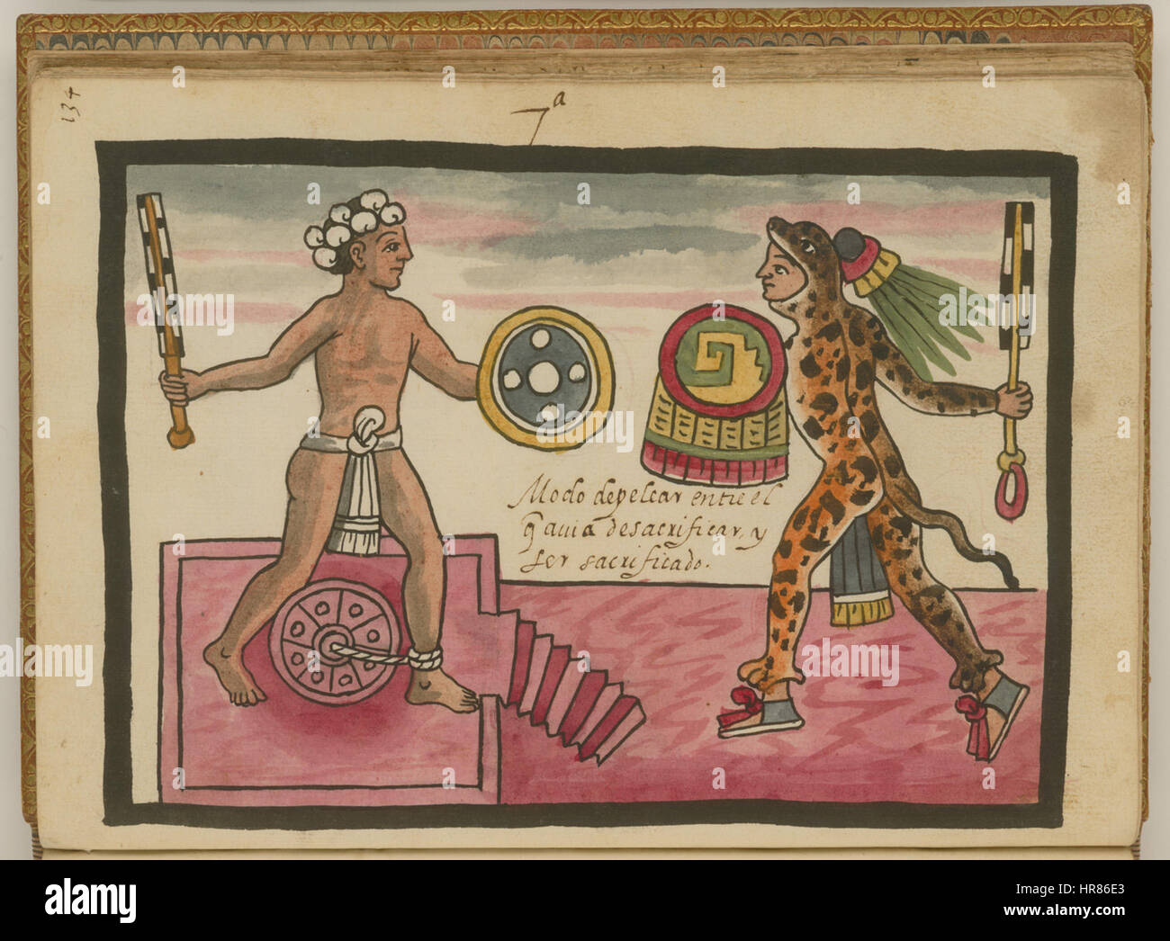 ‘The Fight Between the Sacrifice and He Who Sacrifices’ depicts a ...
