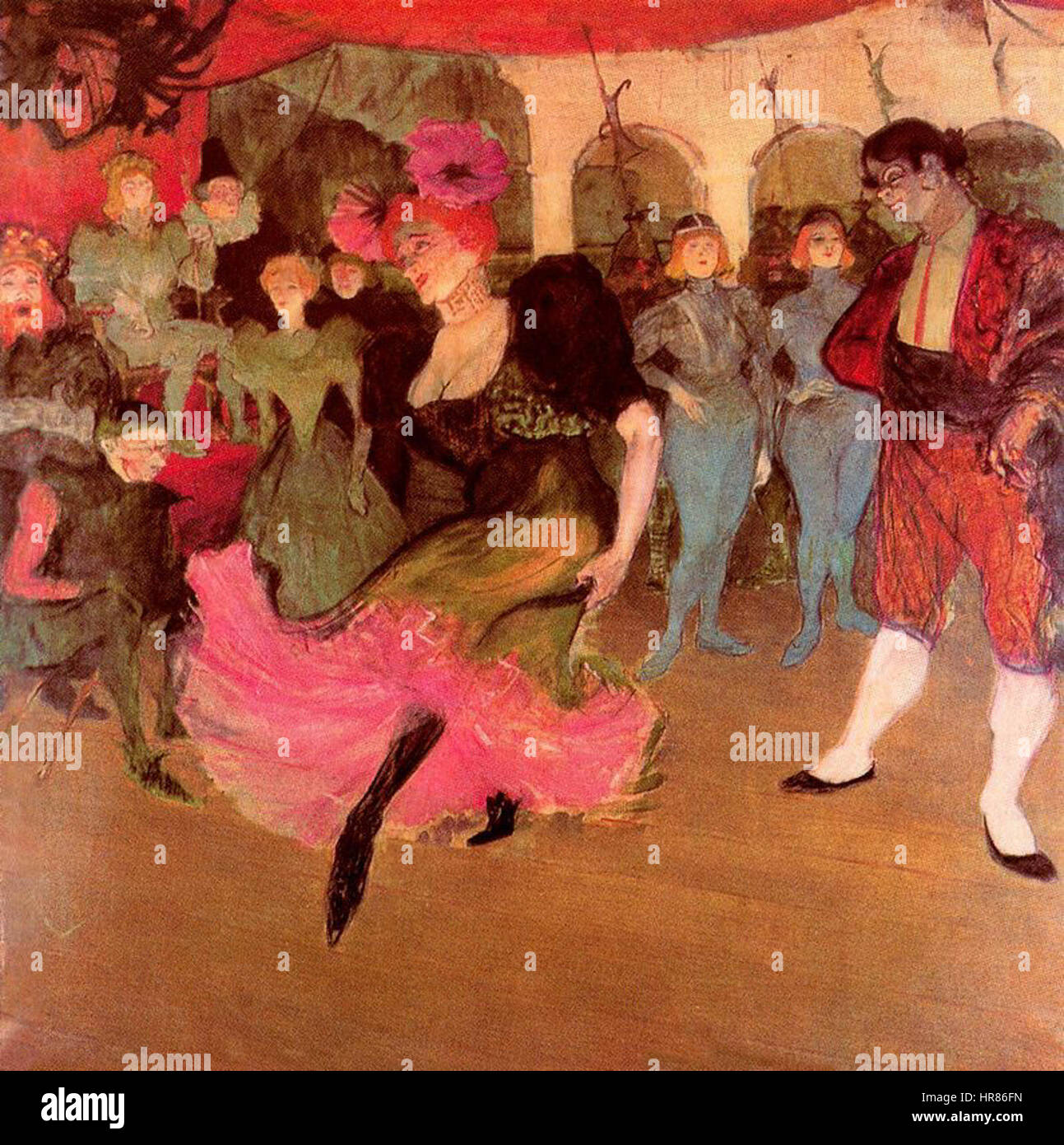 Henri de Toulouse-Lautrec’s works often depicted the nightlife of Paris ...