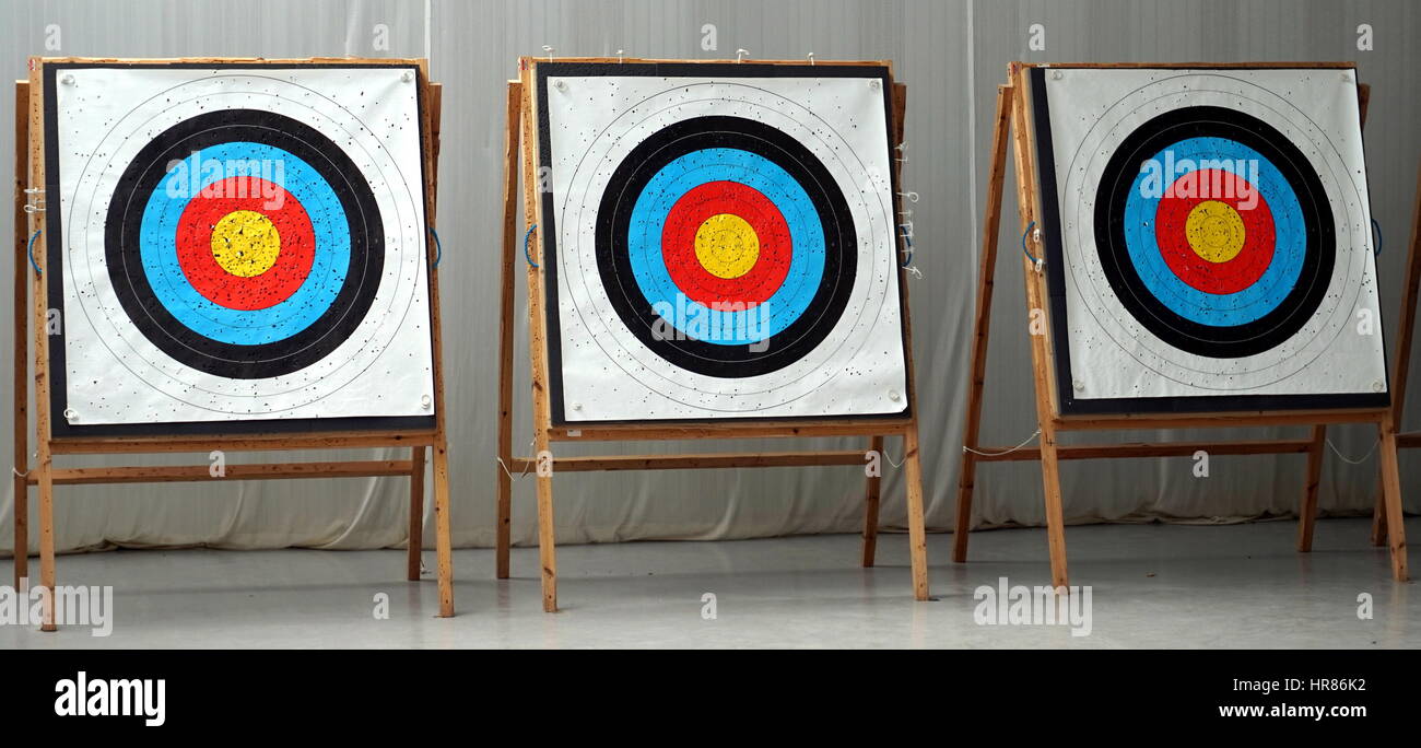 Three targets hi-res stock photography and images - Alamy
