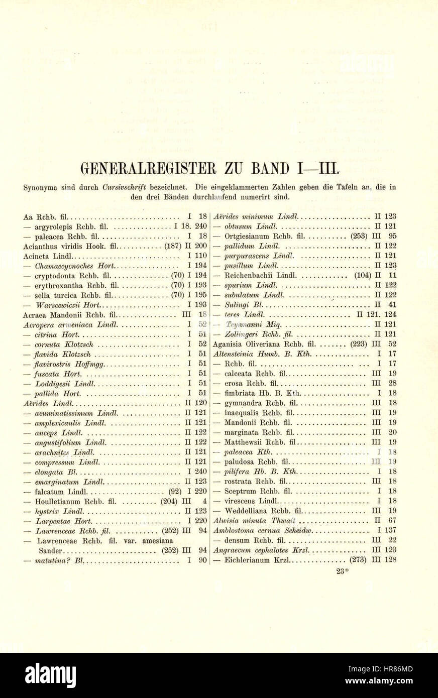 Xenia III - Generalregister zu Band I-III - Seite 175 Stock Photo - Alamy