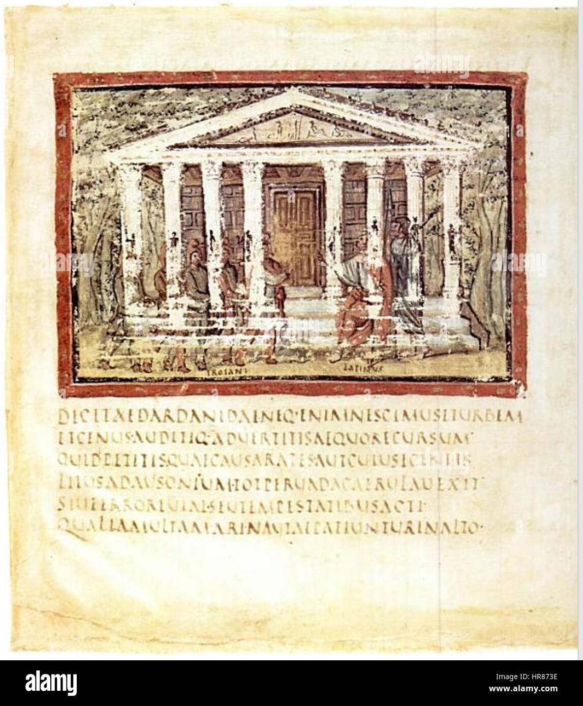 Vergilius latinus hi-res stock photography and images - Alamy