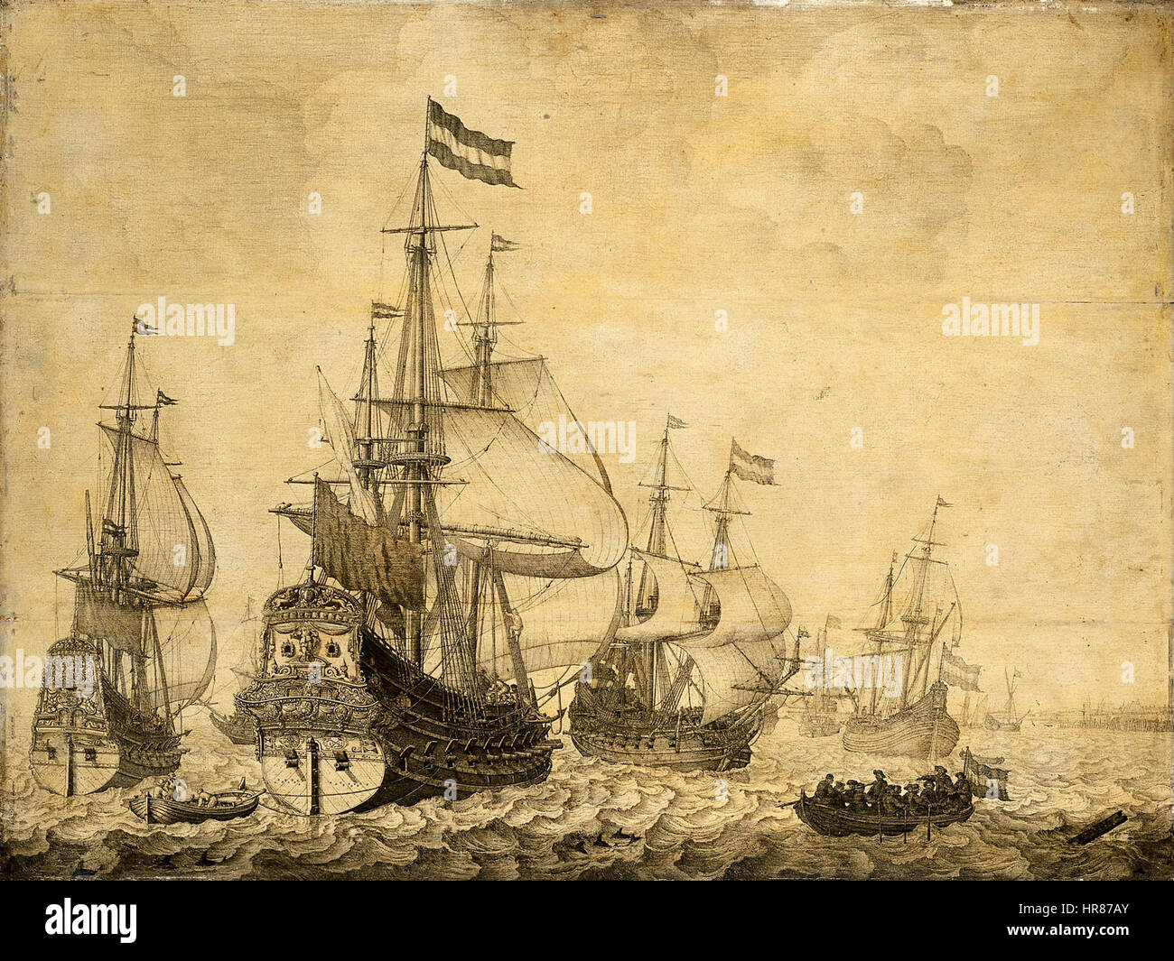 Dutch warships hi-res stock photography and images - Alamy