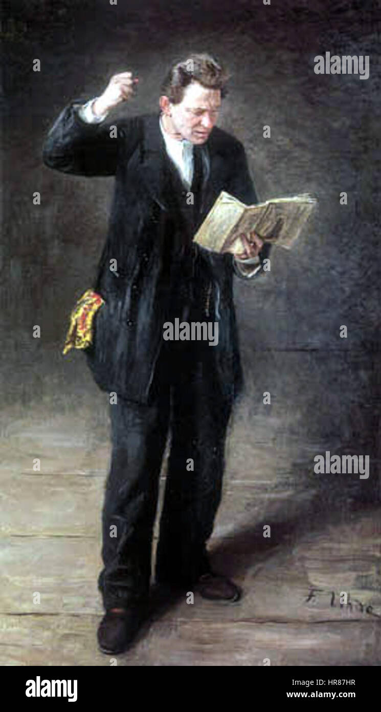 The Actor, 1893 Stock Photo - Alamy