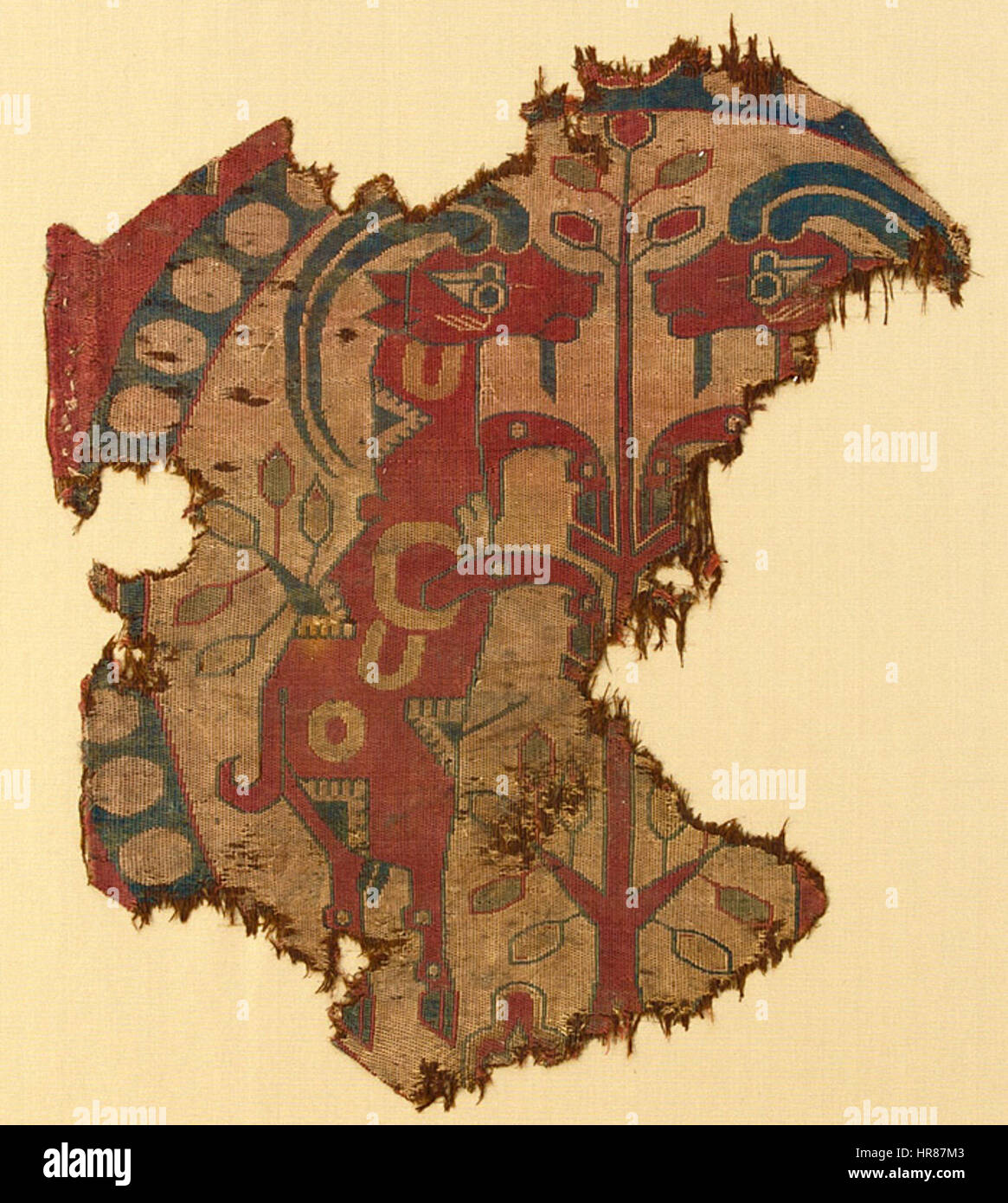 Sogdian-fragment-ca. 700 AD Stock Photo - Alamy