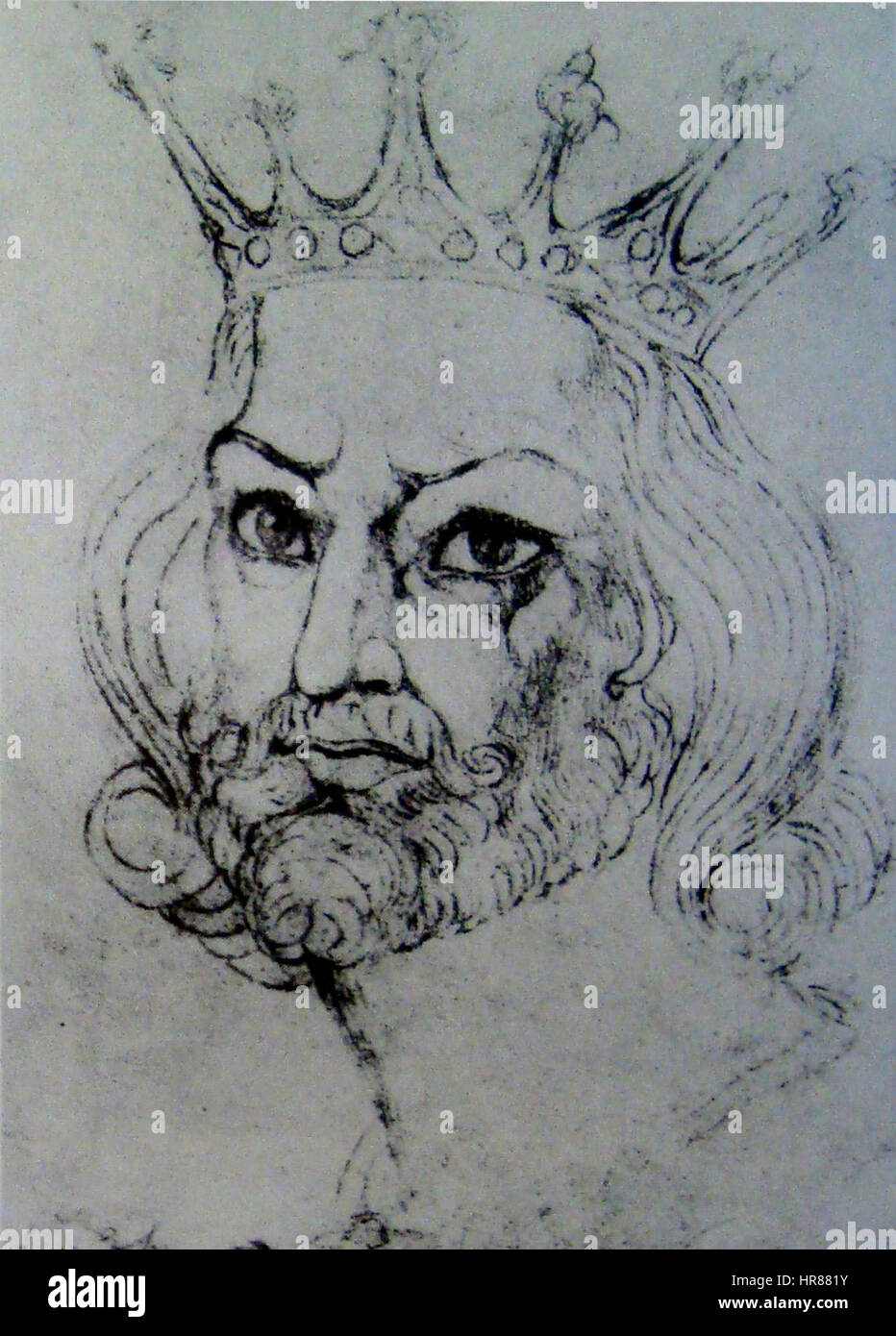 William Blake - King John - Counterproof - Butlin 732 240x190mm Private ...