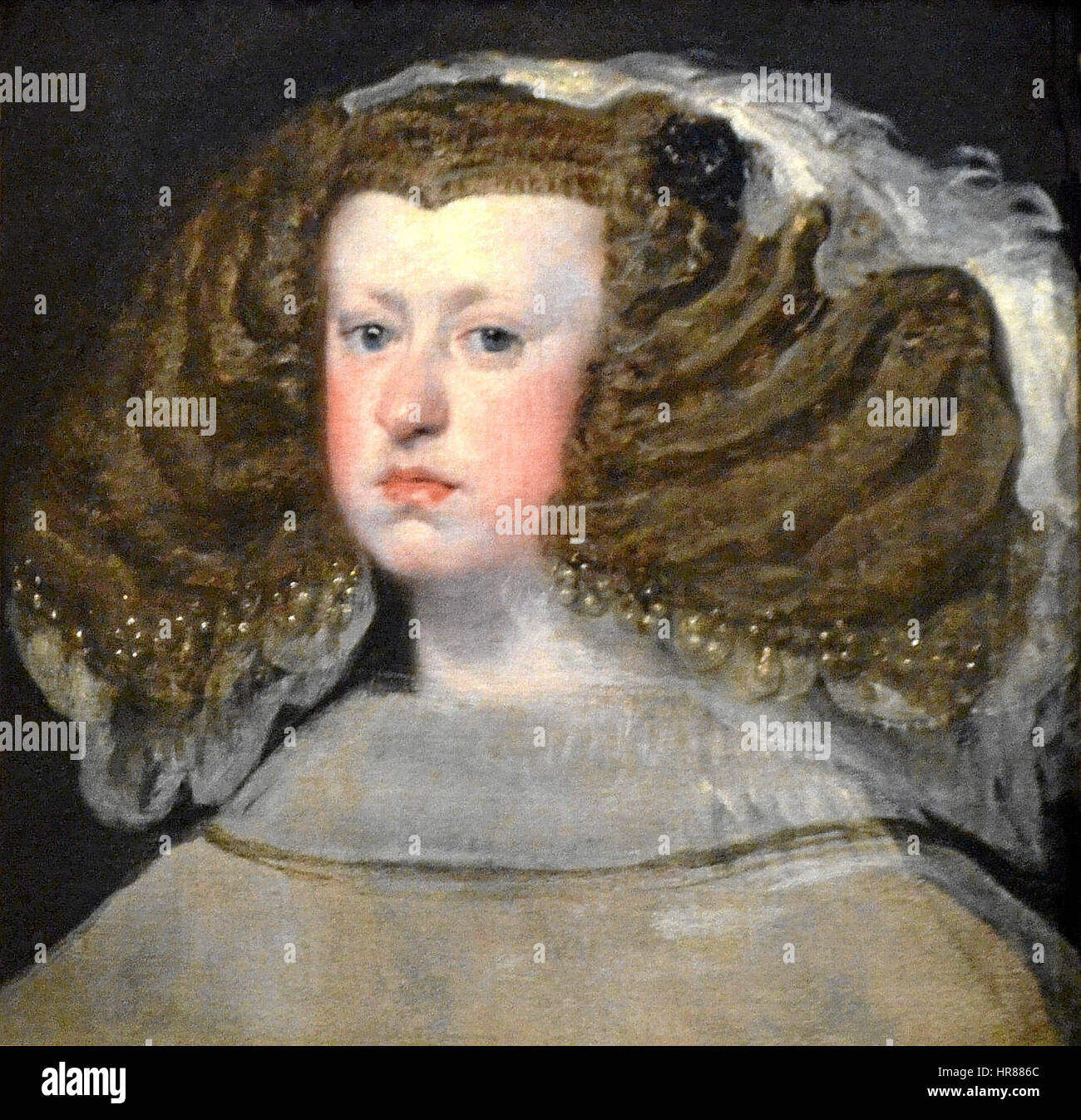 Velazquez Maria Anna 1656 Stock Photo - Alamy