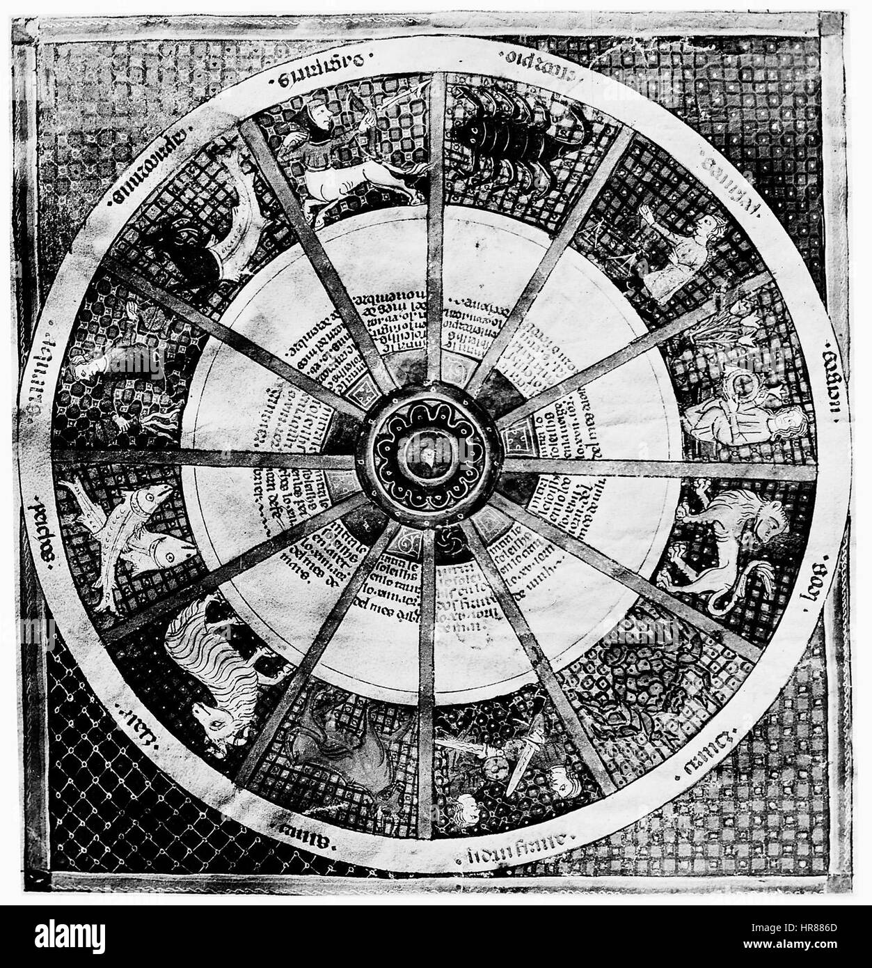 Celestial signs zodiac symbols hi-res stock photography and images - Alamy