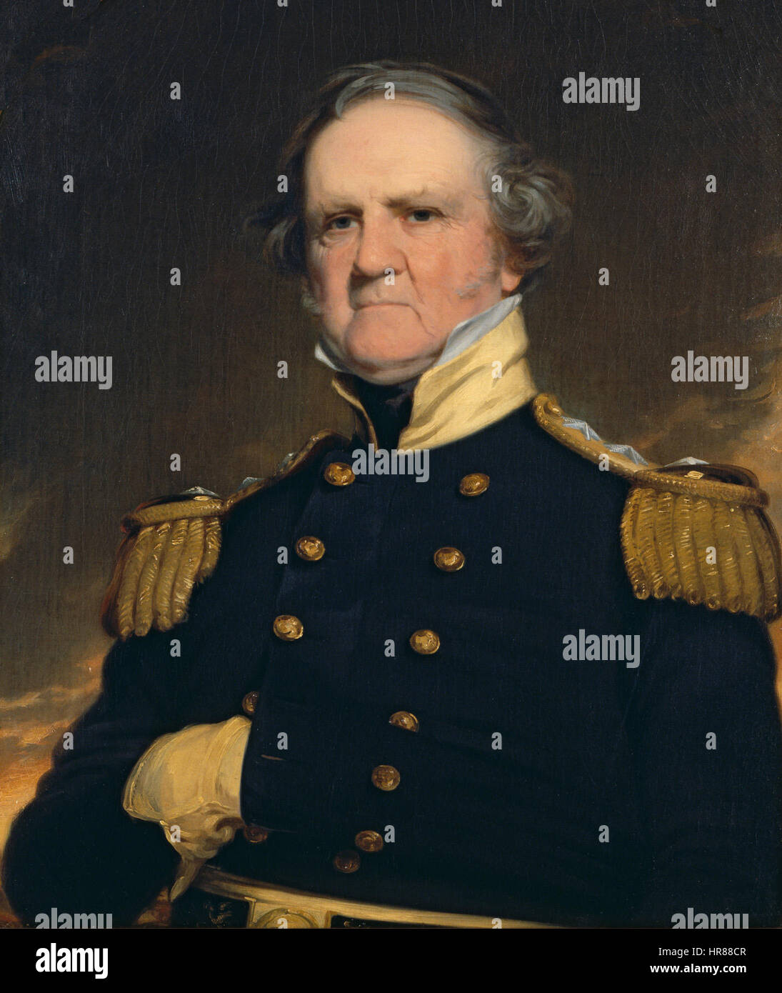 Winfield Scott, a prominent U.S. Army general and politician, is ...