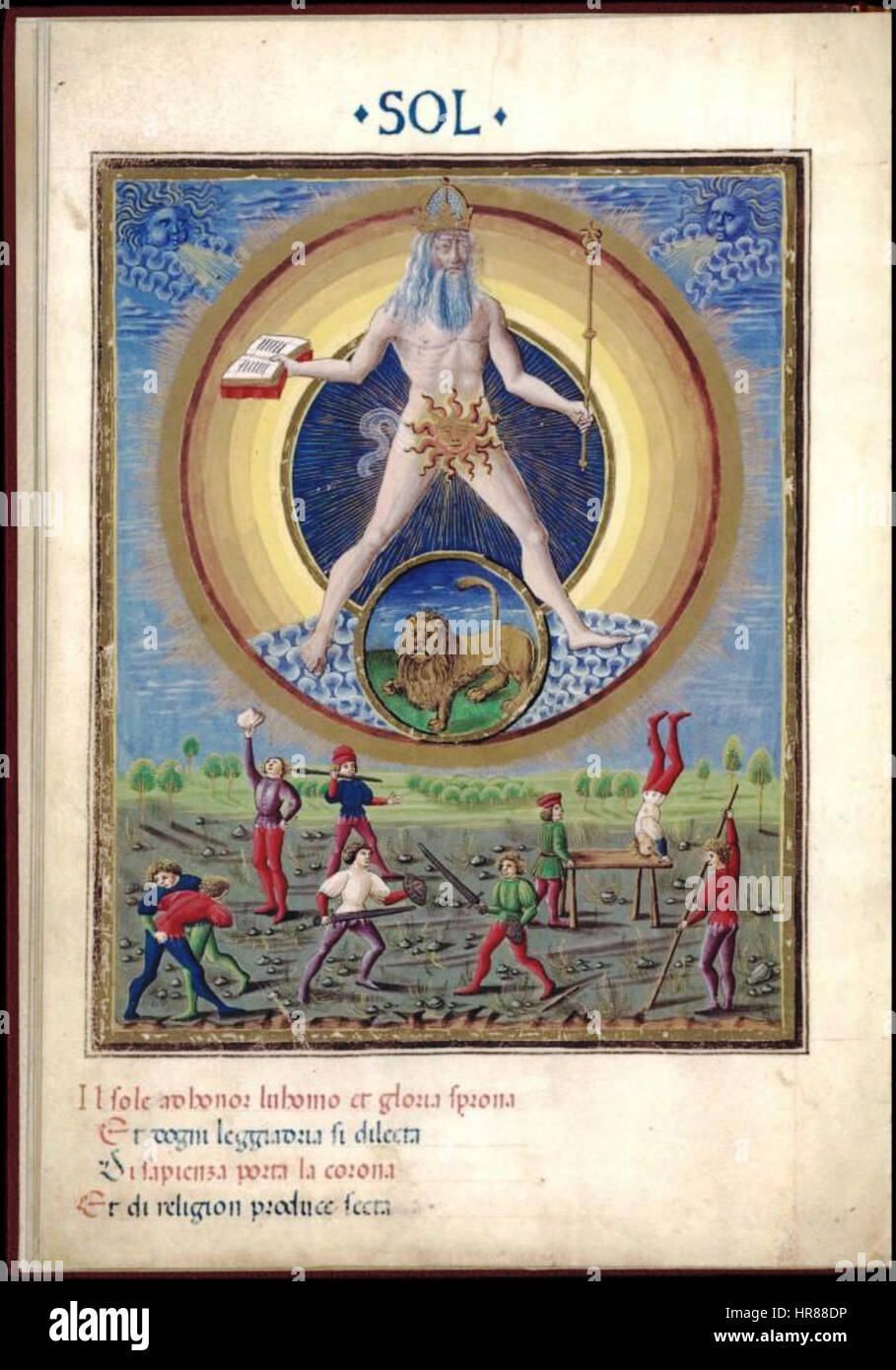 The 'De Sphaera' manuscript from the Biblioteca Estense illustrates ...