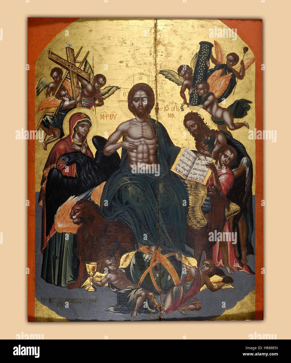 The Allegory of the Holy Communion - Google Art Project Stock Photo - Alamy