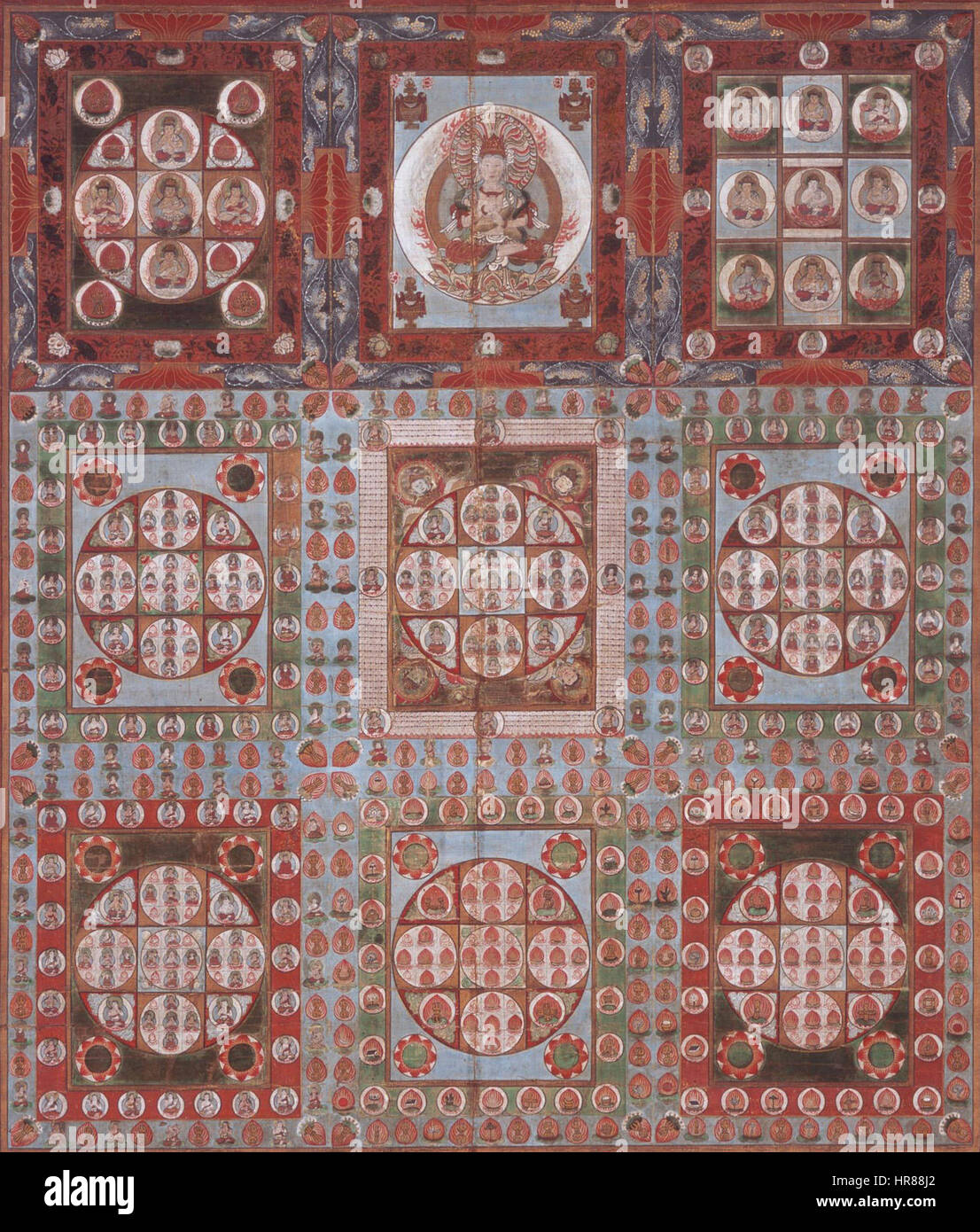 Taizokai mandala hi-res stock photography and images - Alamy