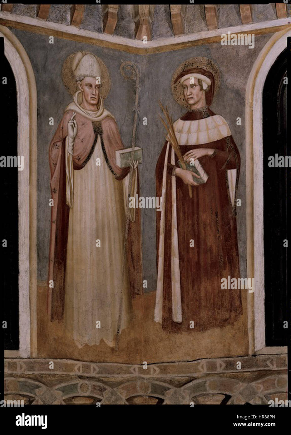 Tiburio dell'abbazia di Chiaravalle, primo maestro 01 Stock Photo - Alamy